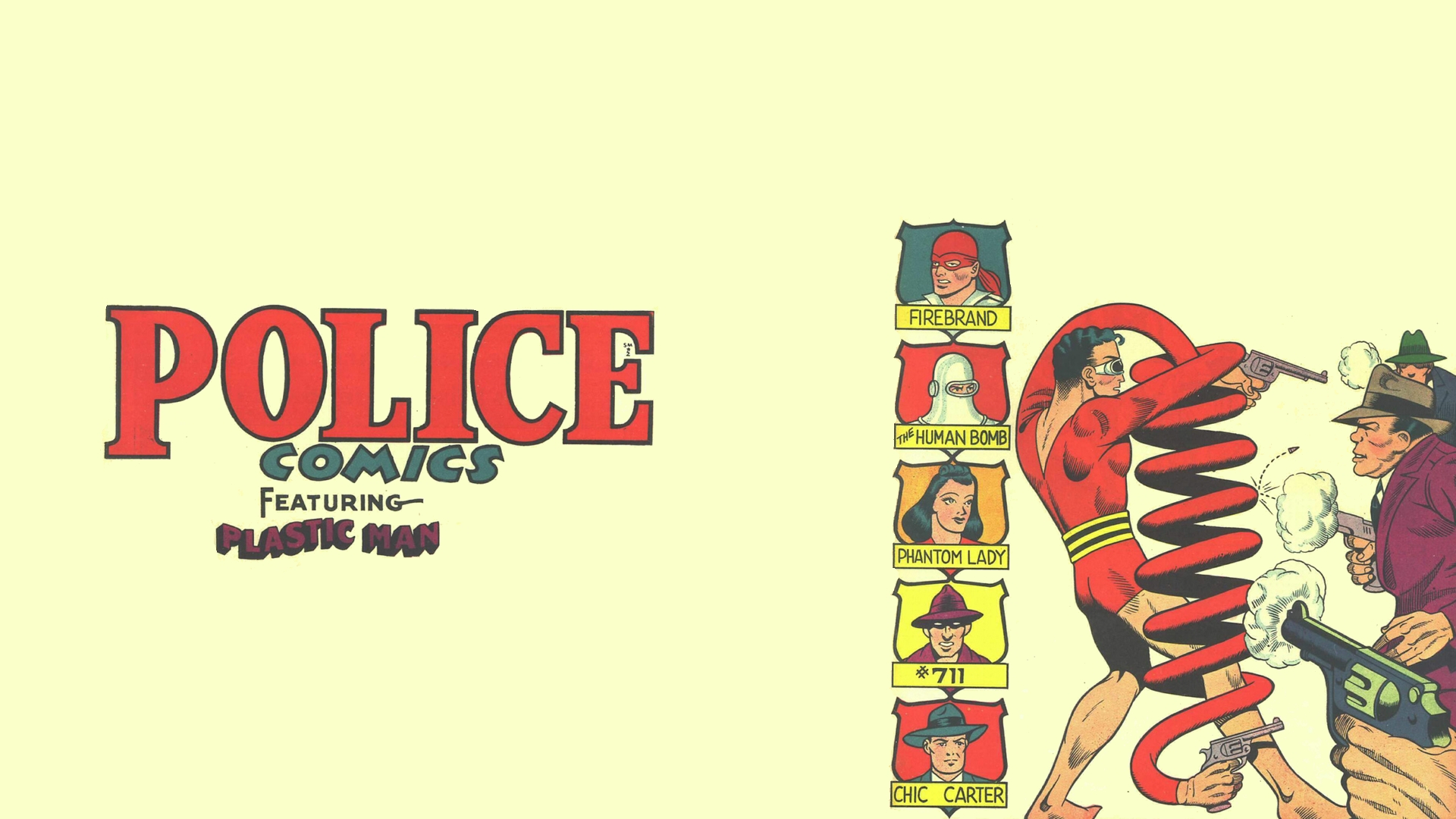 Download Comic Police Comics HD Wallpaper