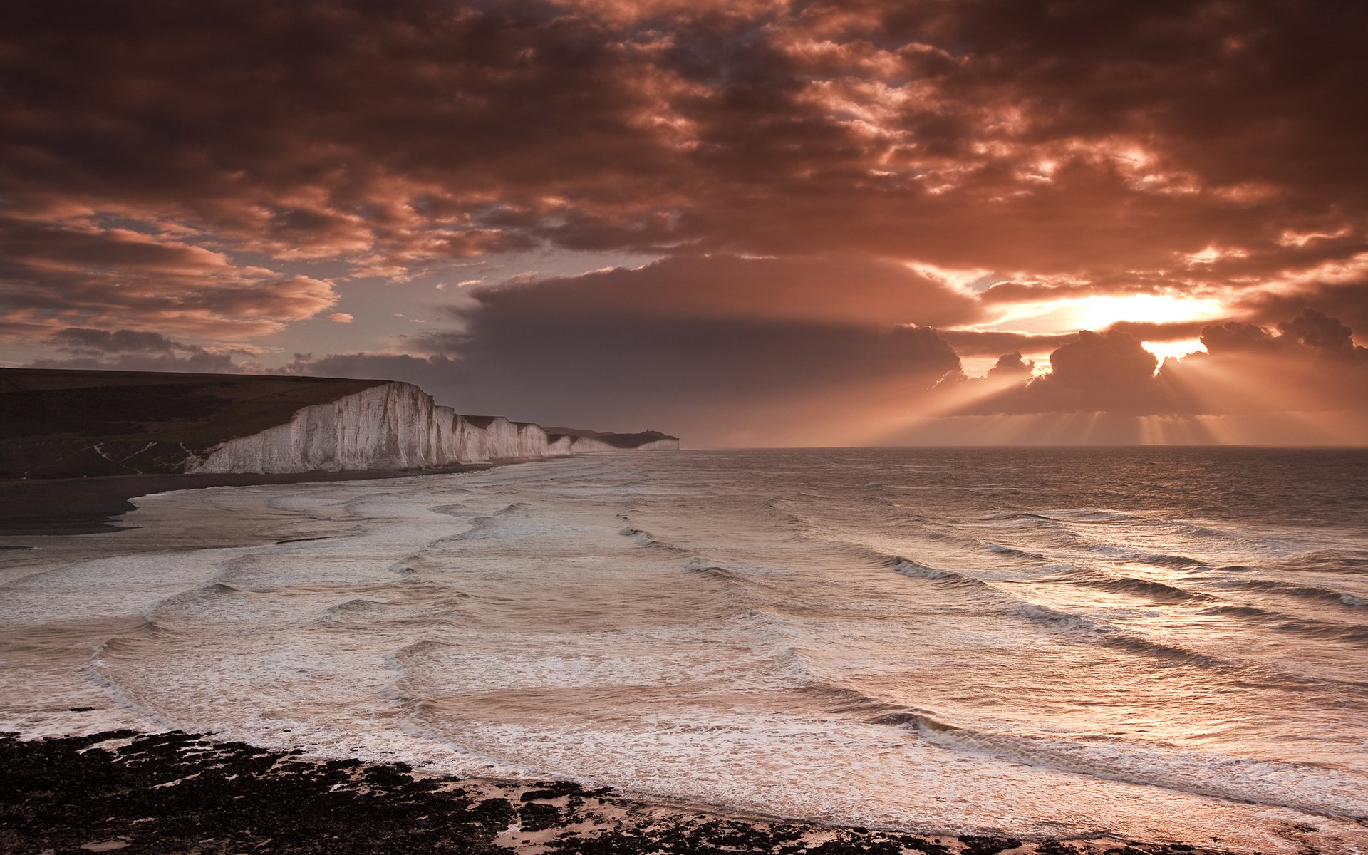 Download Nature Seascape HD Wallpaper | 1920x1200 | Wallpaper Abyss