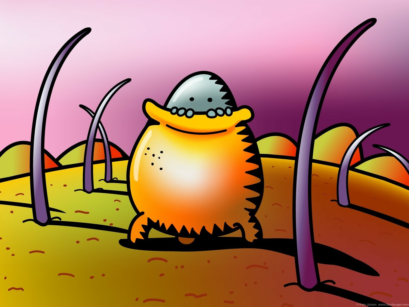 Download Artistic Blurburger Wallpaper