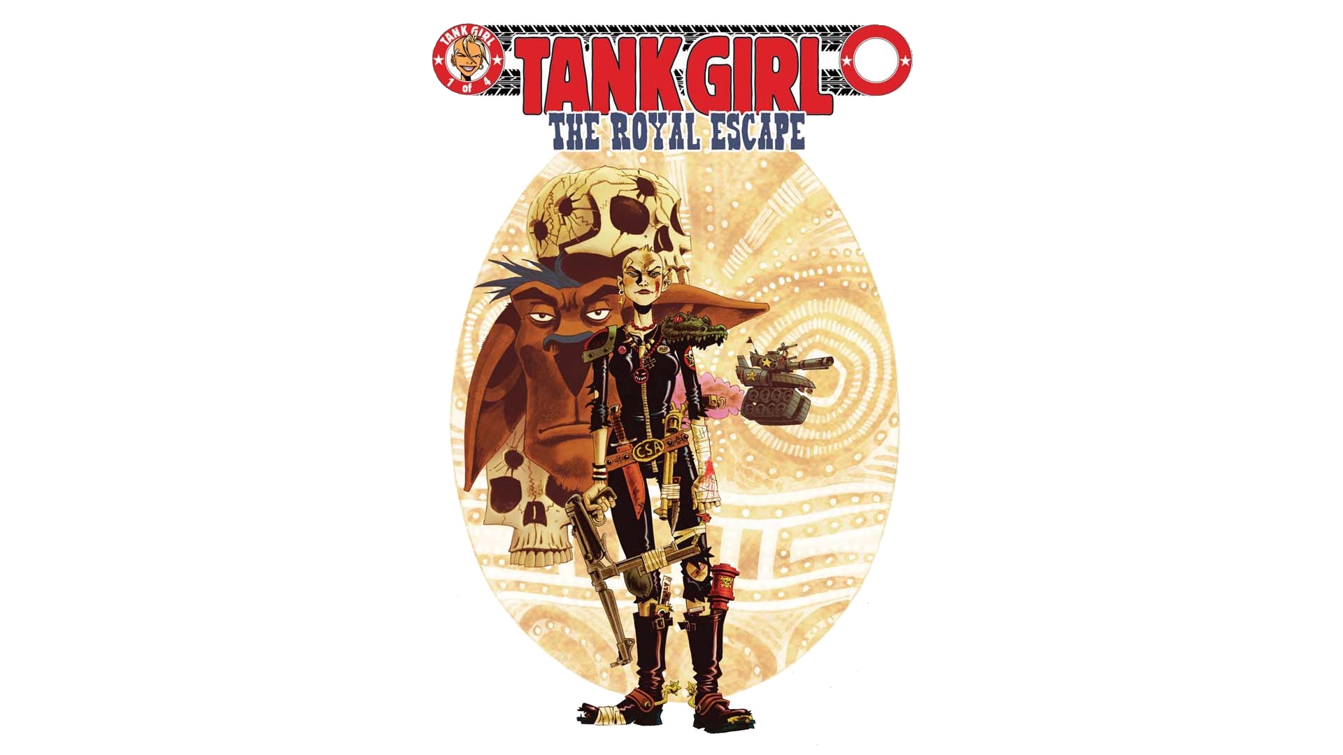 Download Comic Tank Girl HD Wallpaper