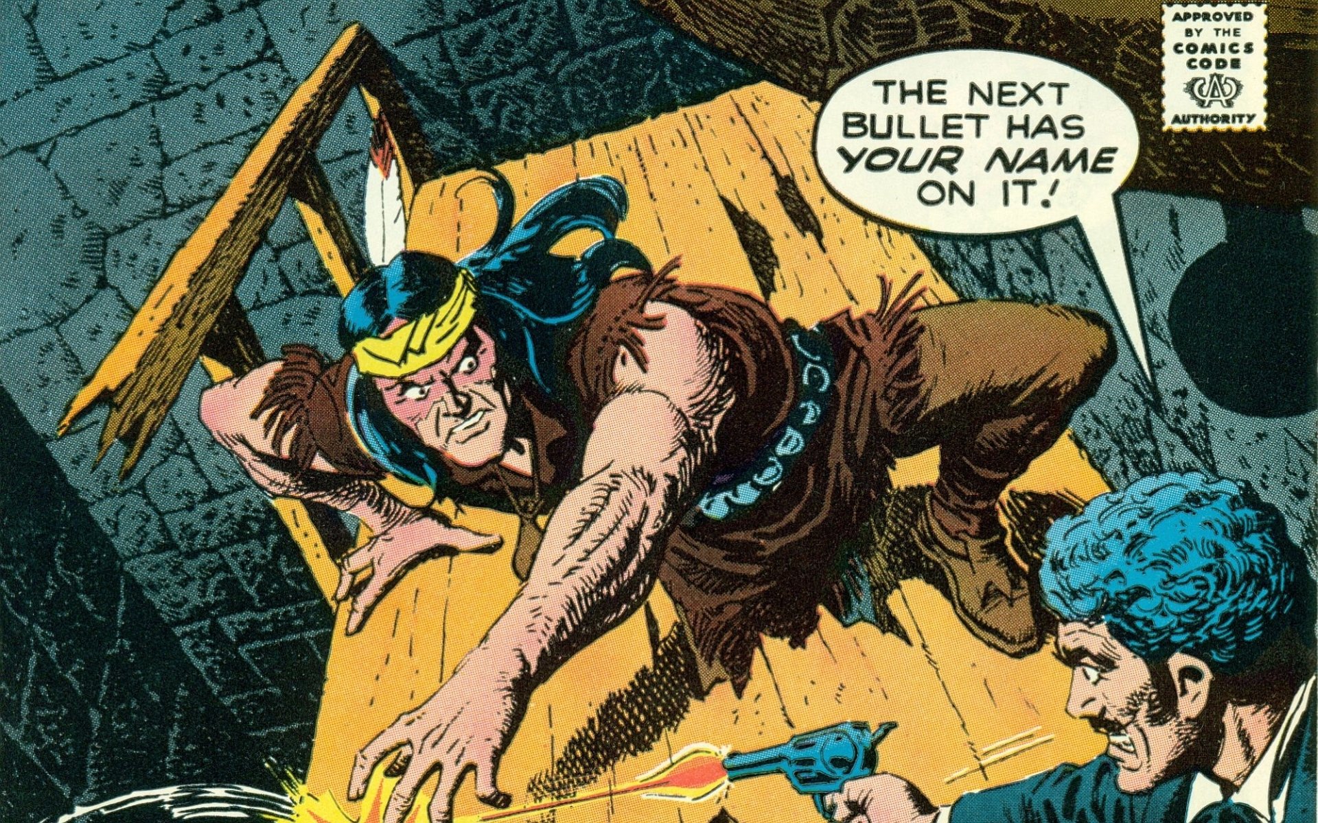 Download Comic Scalphunter HD Wallpaper