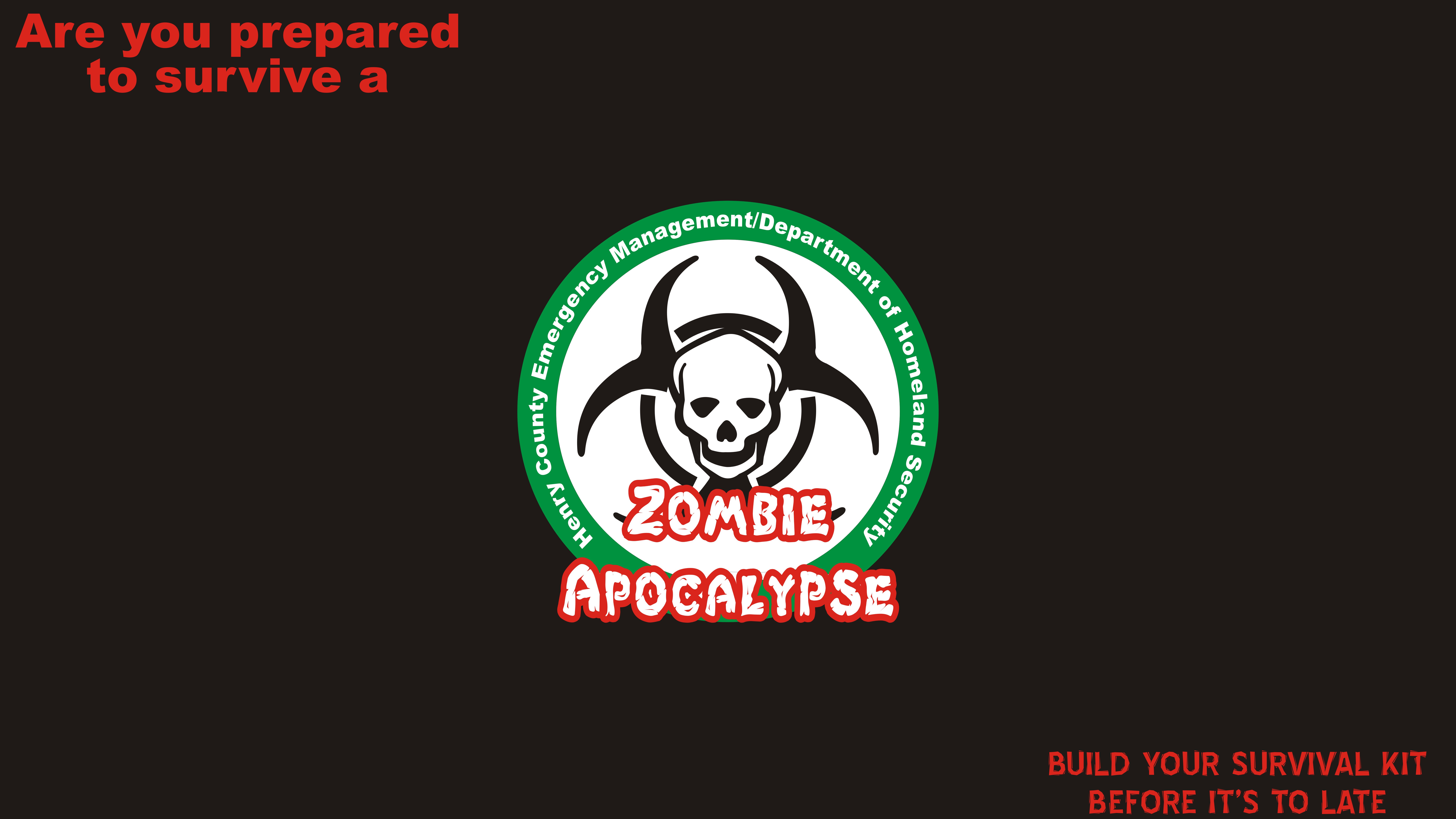 Zombie Response Team Logo Wallpaper Download Dark Zombie 8k Ultra HD