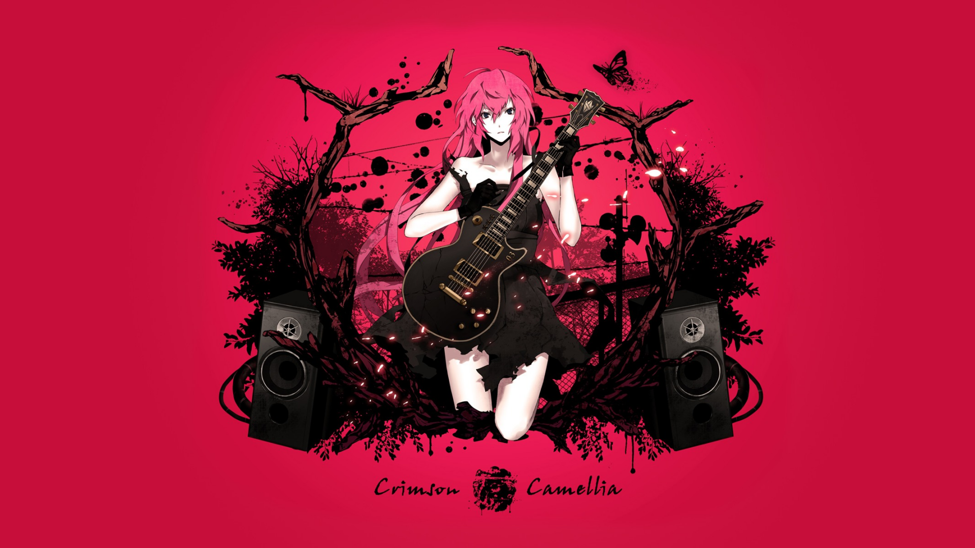 Luka Megurine Vocaloid HD Wallpaper – Anime Rock Vibes | 2133x1200 ...