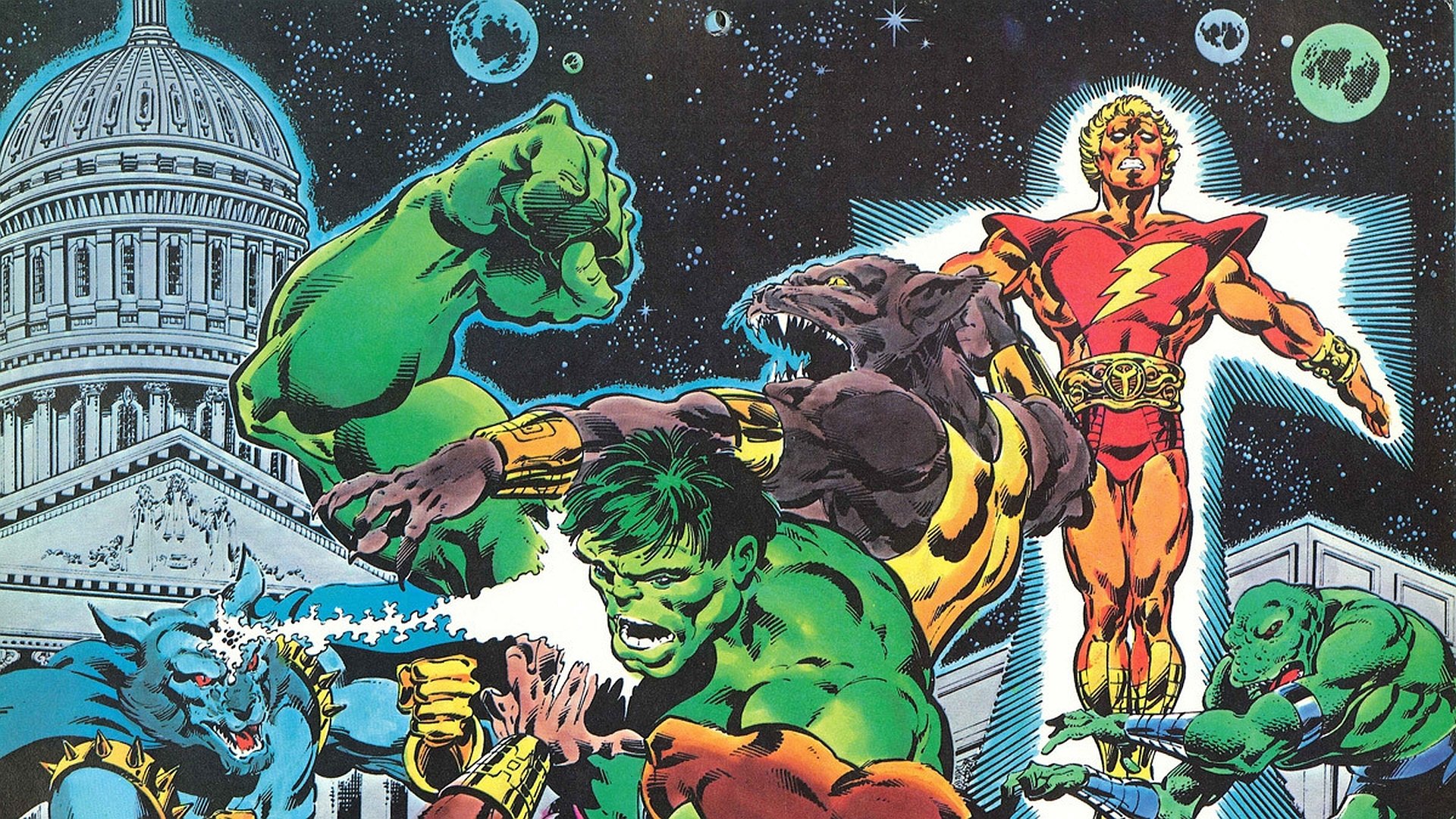 Epic HD Comic Hulk Action Wallpaper | 1920x1080 | Wallpaper Abyss