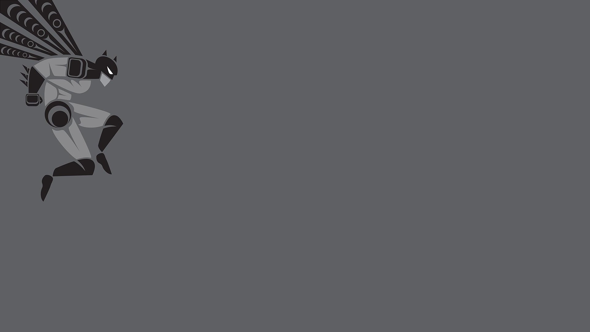 Batman Shadow Leap – HD Comic Wallpaper