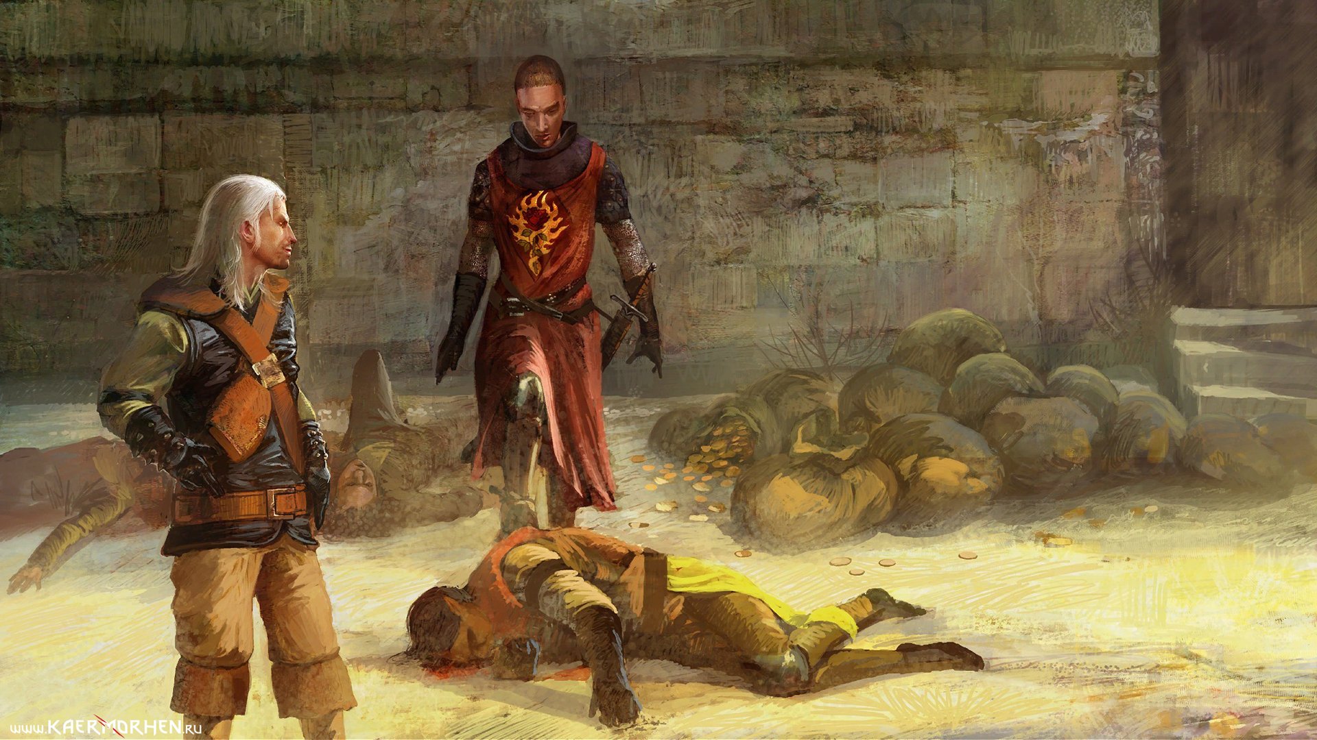 The Witcher HD Wallpaper by Vergilius