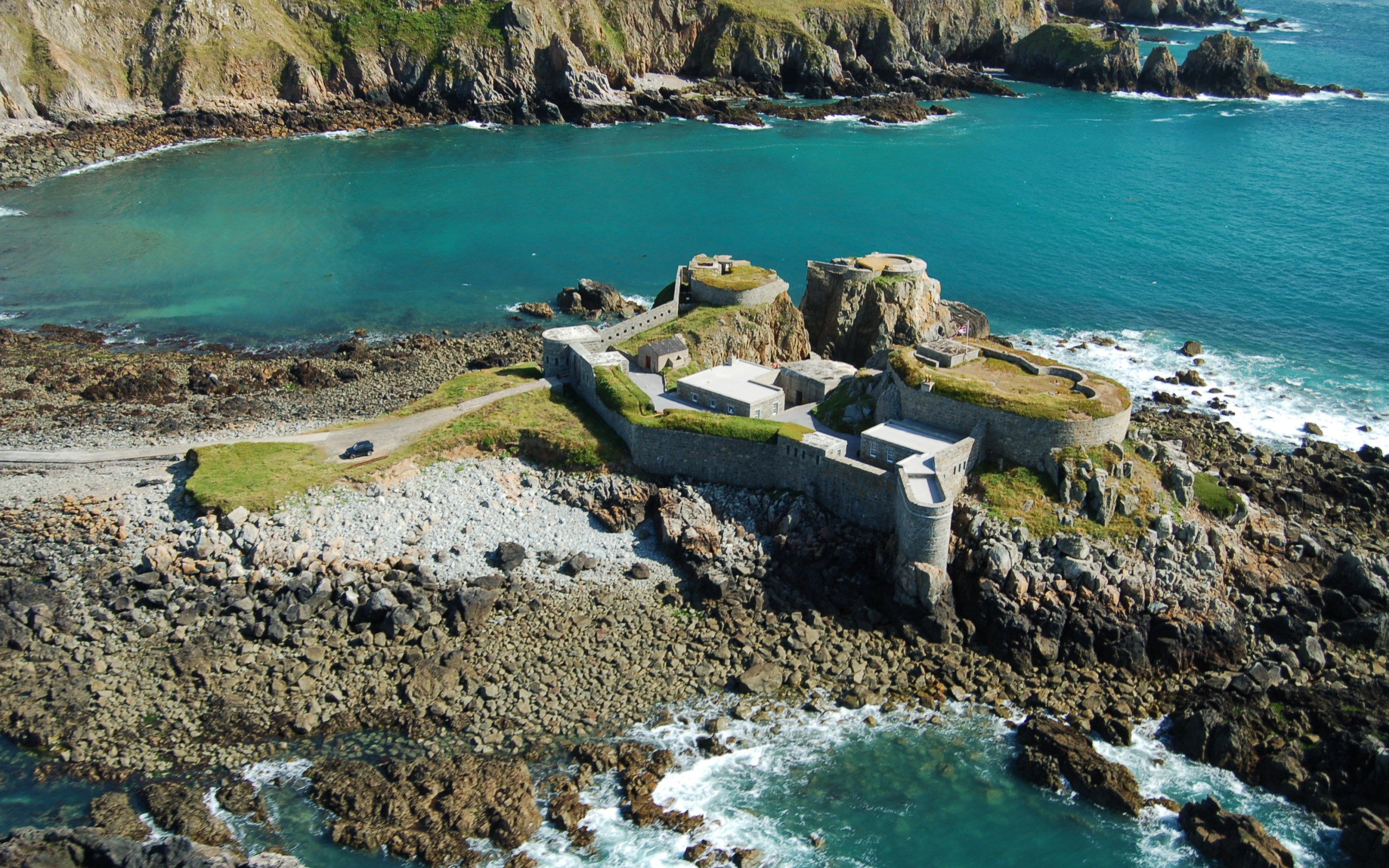 Man Made Fort Clonque HD Wallpaper