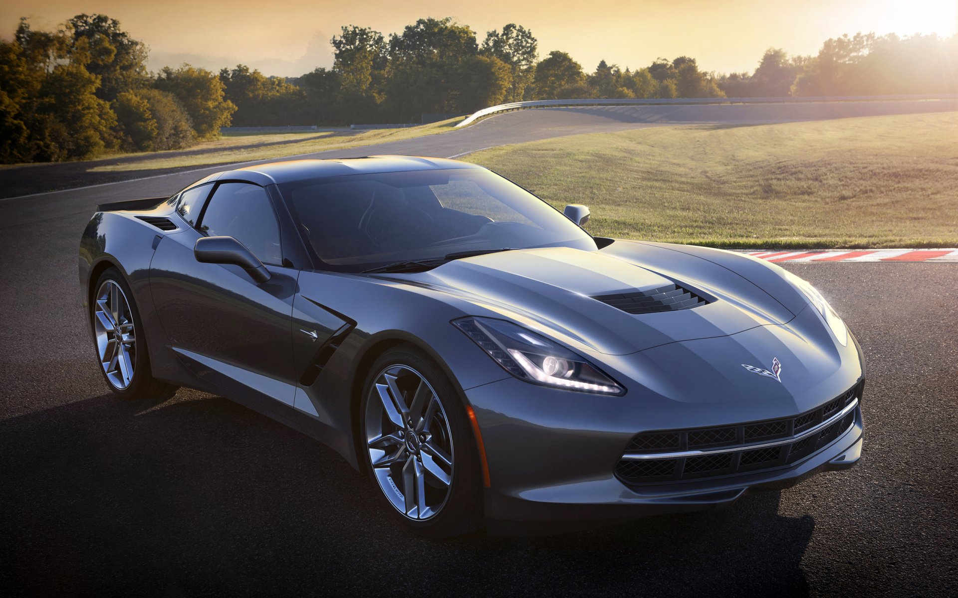 Download Chevrolet Vehicle Chevrolet Corvette HD Wallpaper