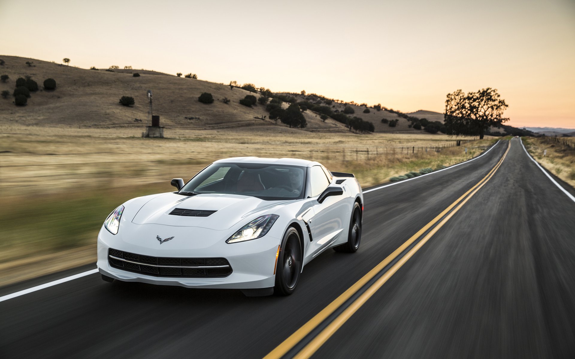 Chevrolet Corvette HD Wallpaper – Sleek Performance on Open Roads ...
