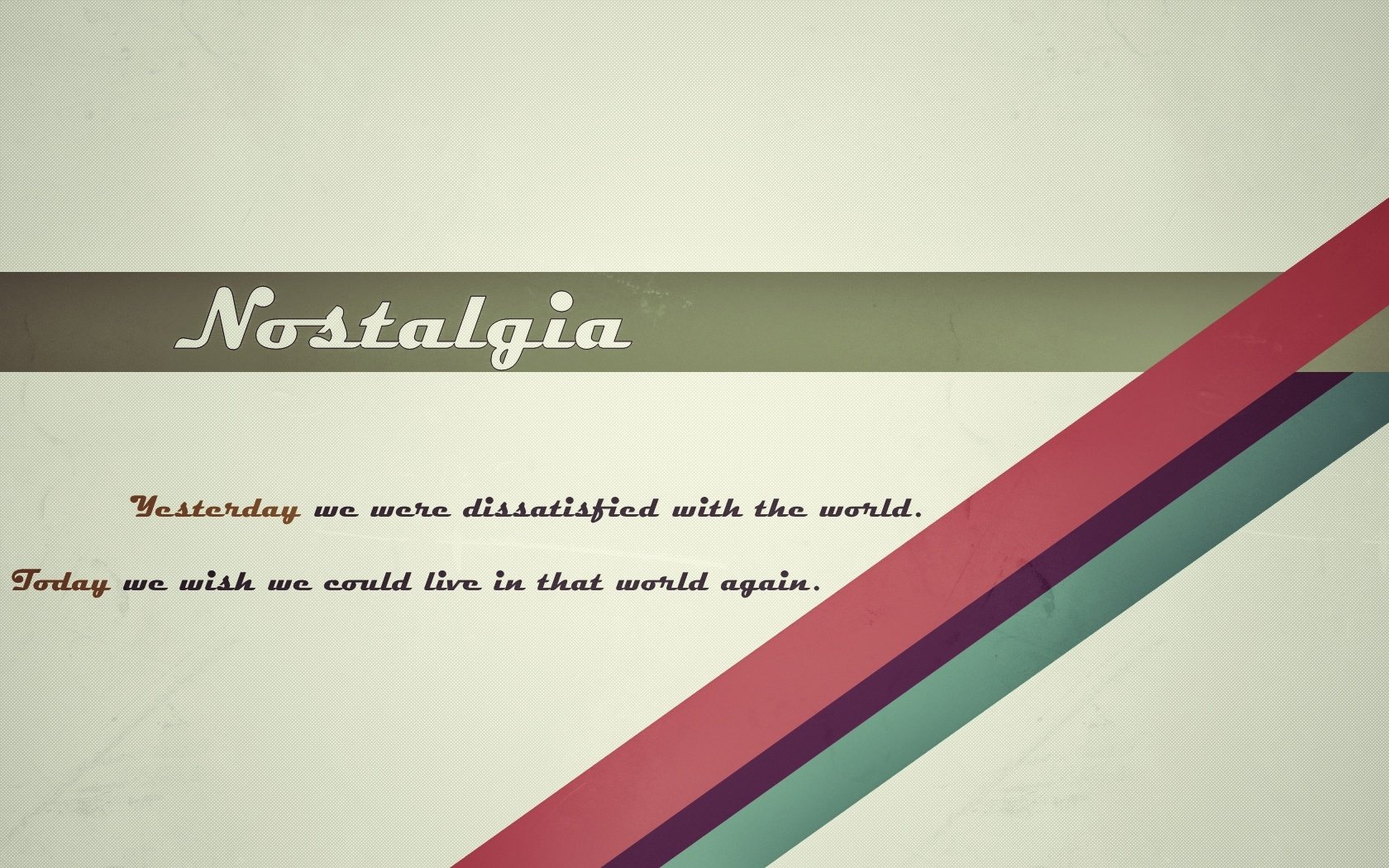 Nostalgia by TheWallboard