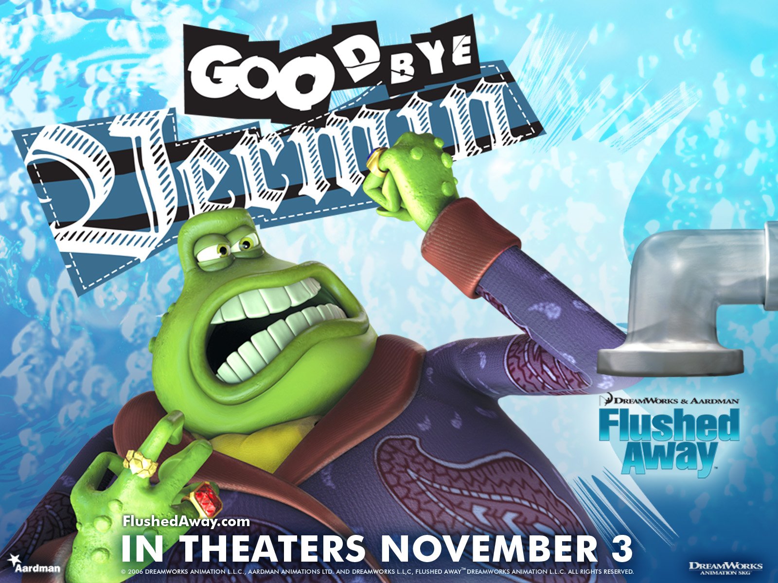 Download Movie Flushed Away Wallpaper