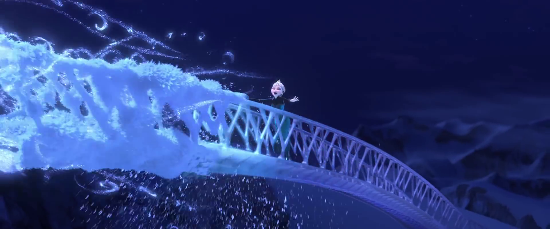 Elsa's Magical Bridge - Frozen HD Wallpaper