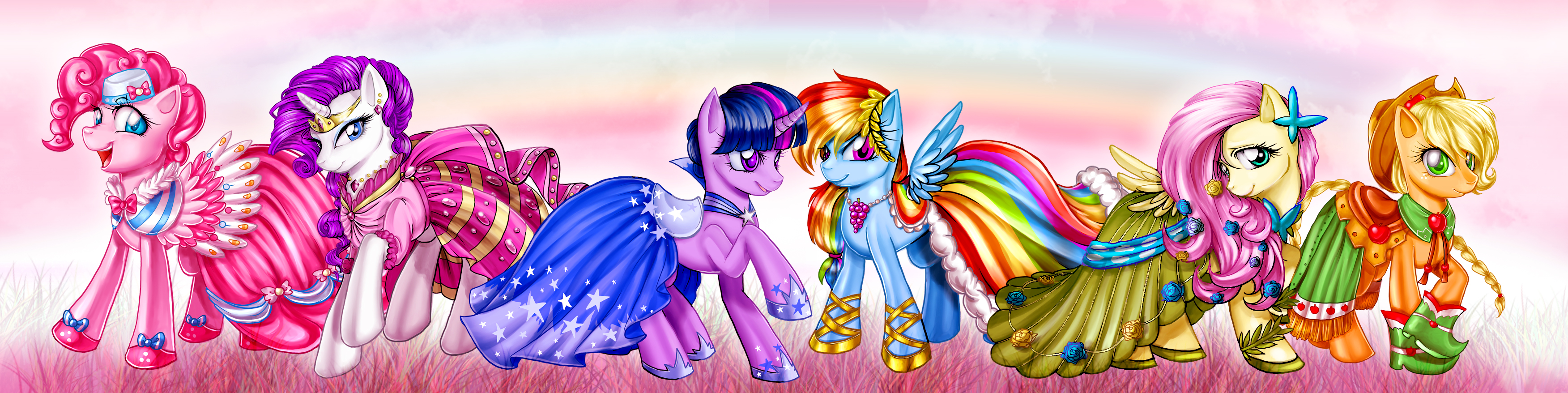 My Little Pony: Friendship Is Magic HD Wallpaper by madelezabeth