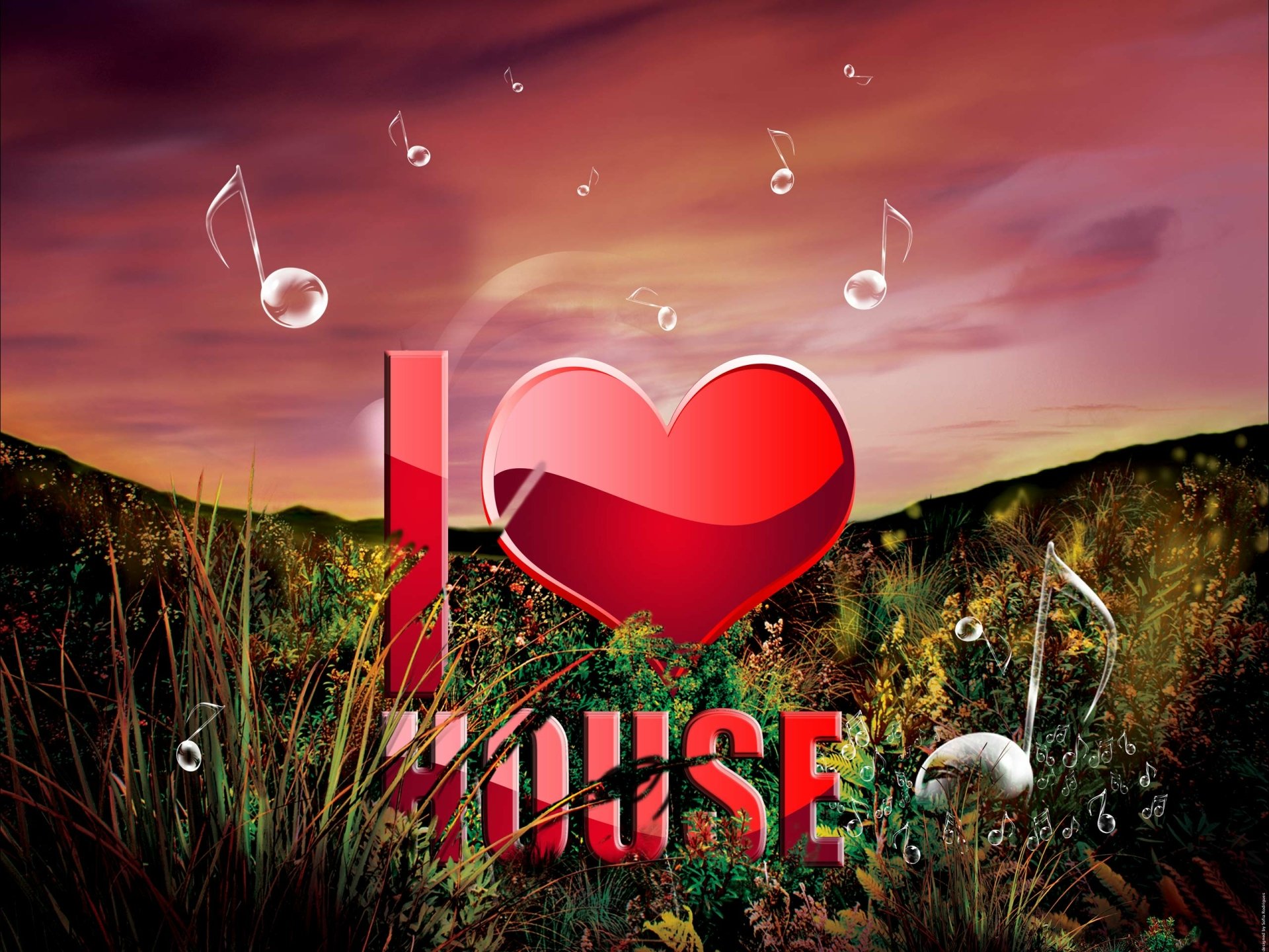 Download Music House HD Wallpaper
