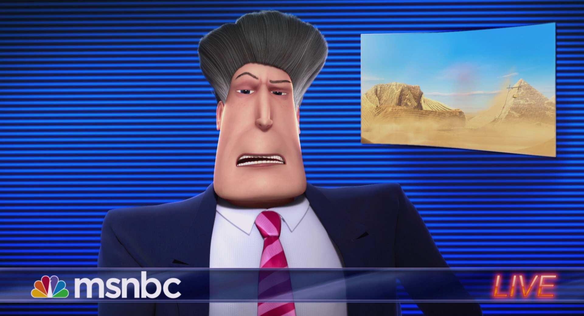 Despicable Me HD Wallpaper: Iconic Character Live News Scene