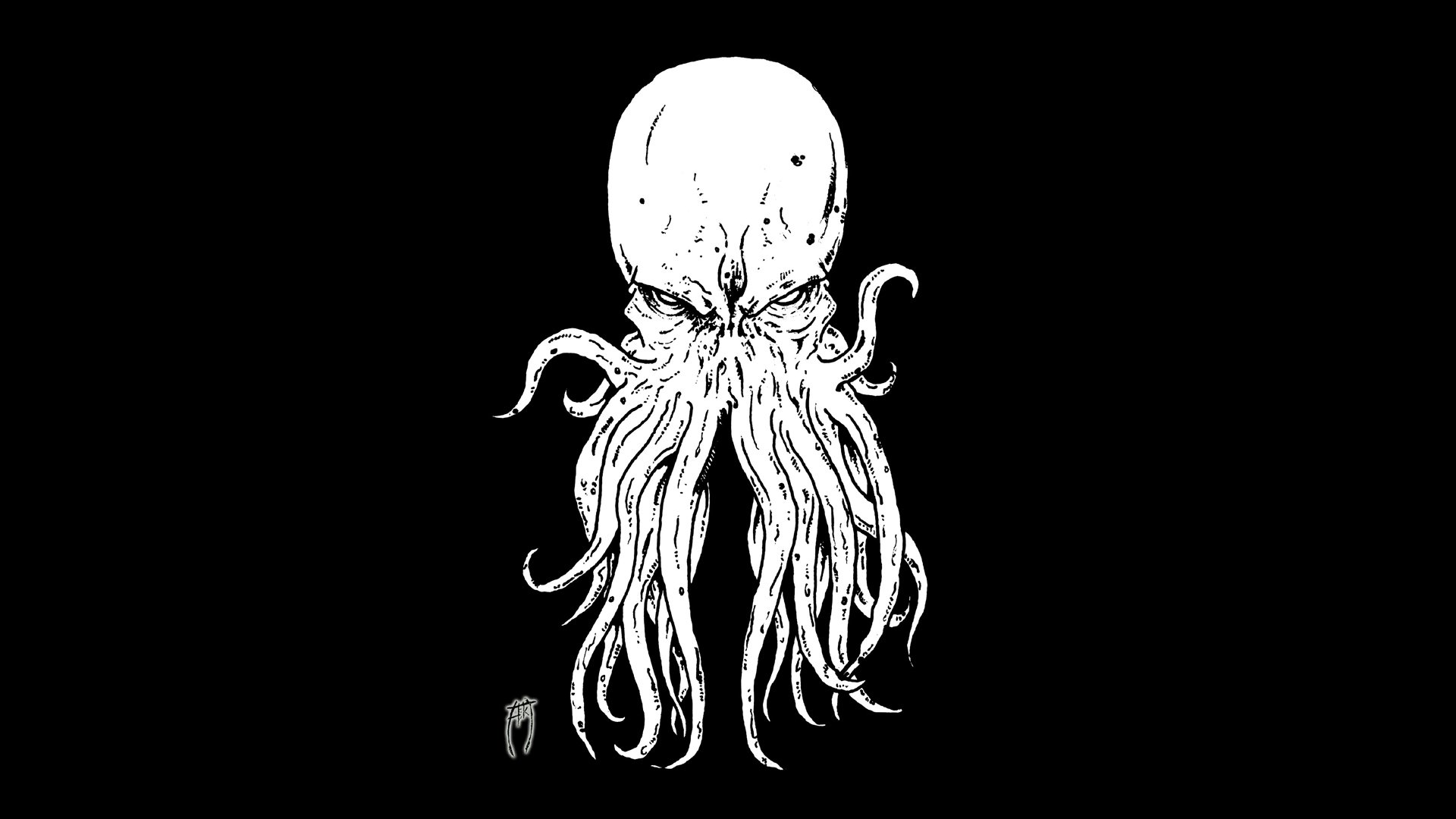 Cthulhu Symbol Wallpaper Embroidery