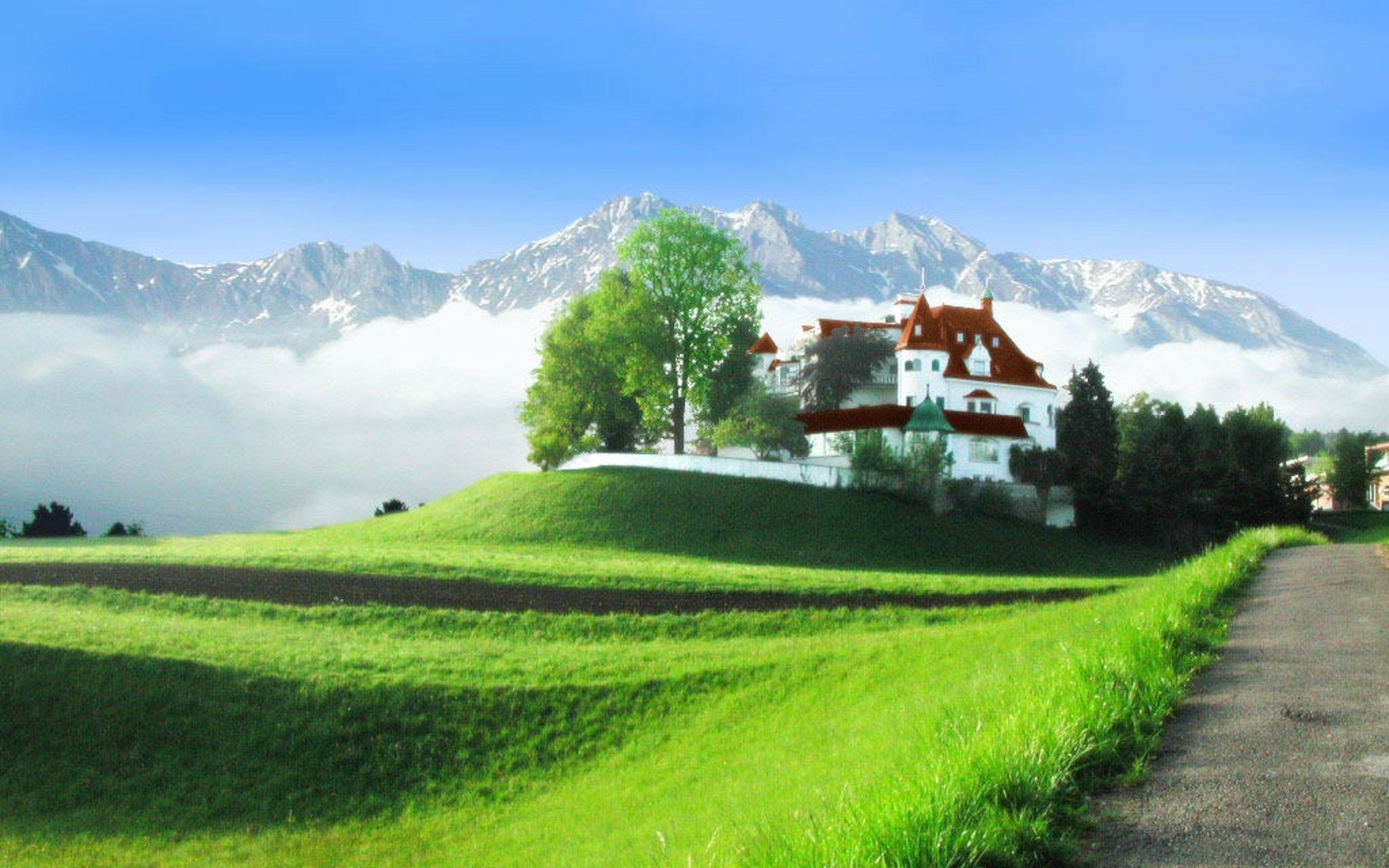 Download Man Made House HD Wallpaper | 1920x1200 | Wallpaper Abyss