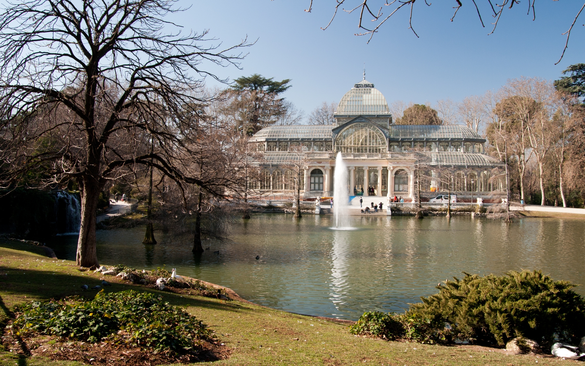 Palacio de Cristal HD Wallpaper