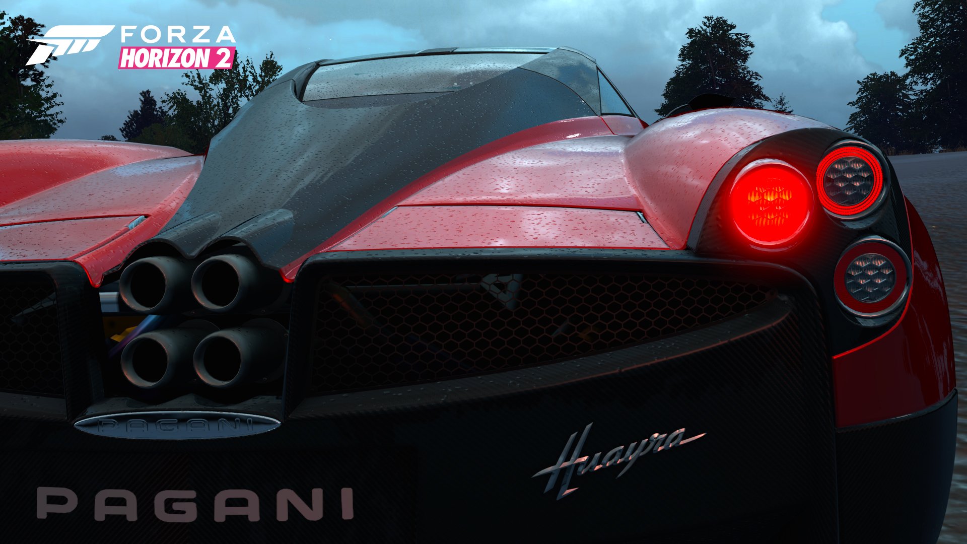 Forza Horizon 2 HD Wallpaper: Stunning Pagani Huayra Rear View ...