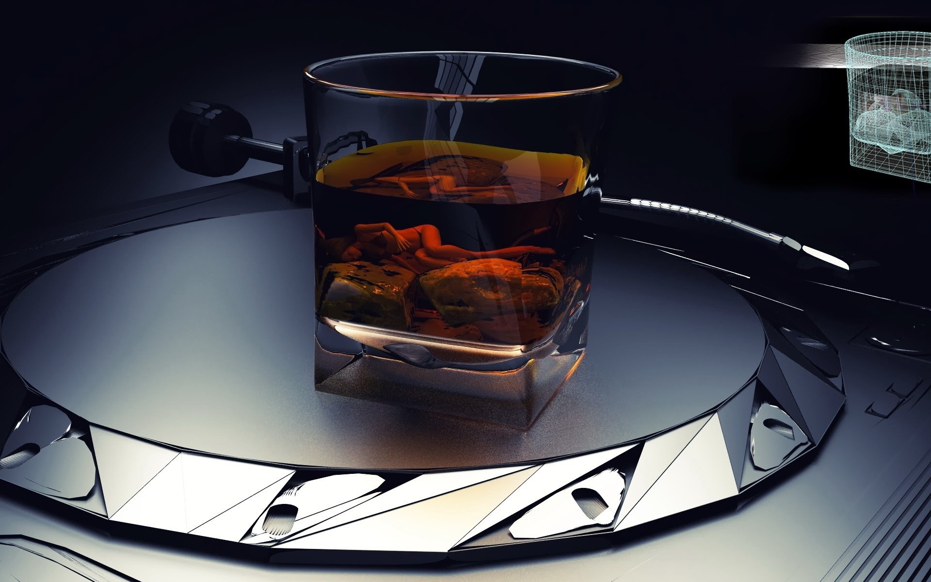 HD Whisky Elegance: A Sophisticated Taste of Food & Spirit