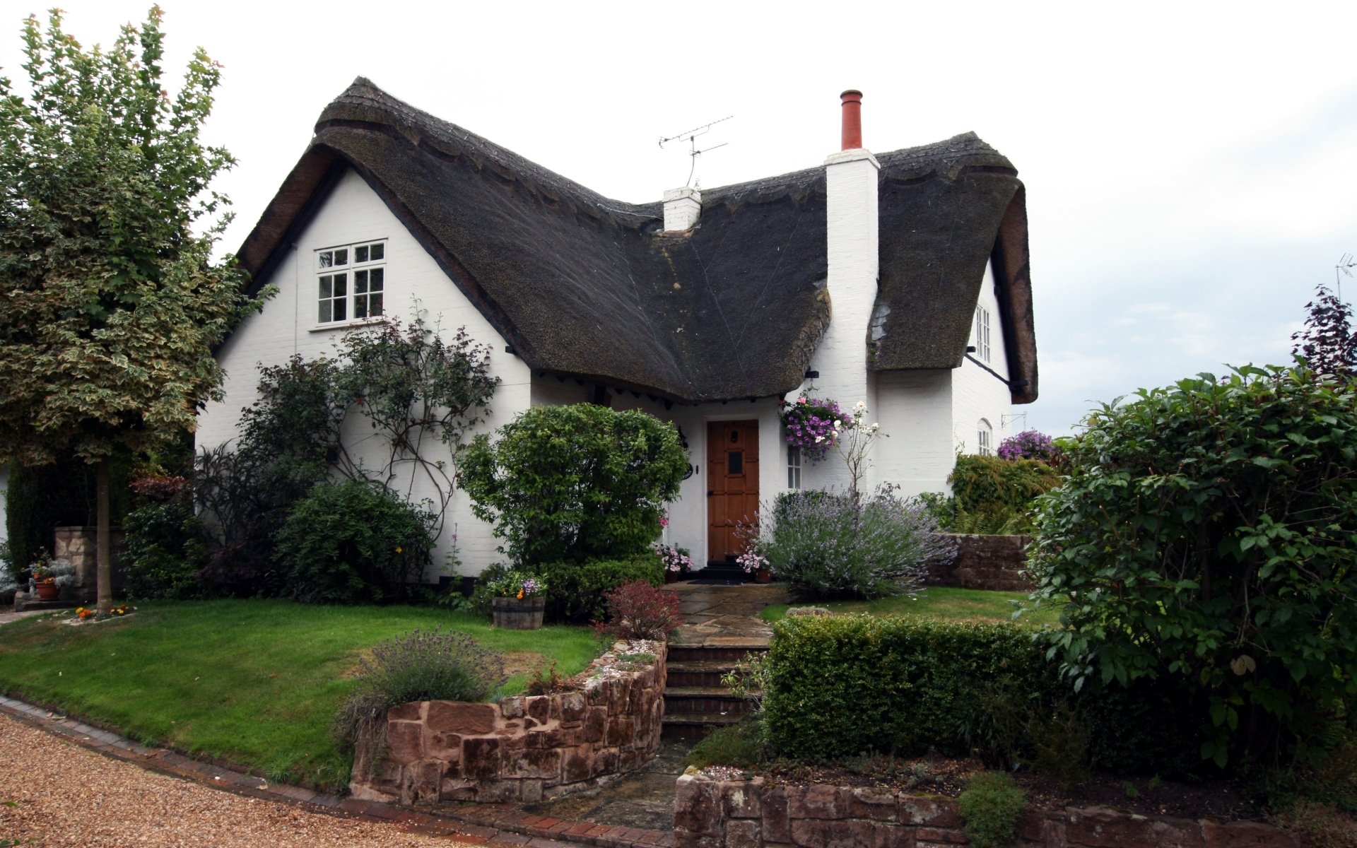 Download Garden House Man Made Cottage HD Wallpaper