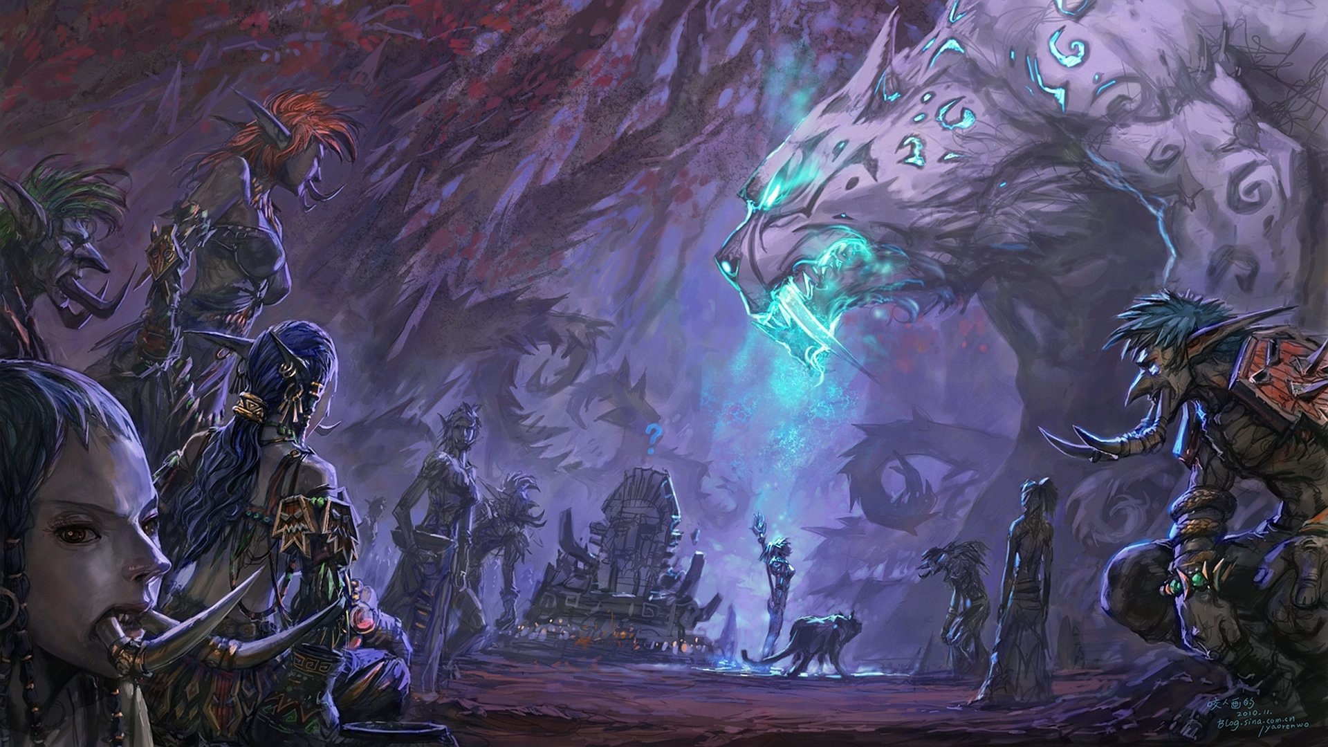 Epic World of Warcraft HD Wallpaper Adventure
