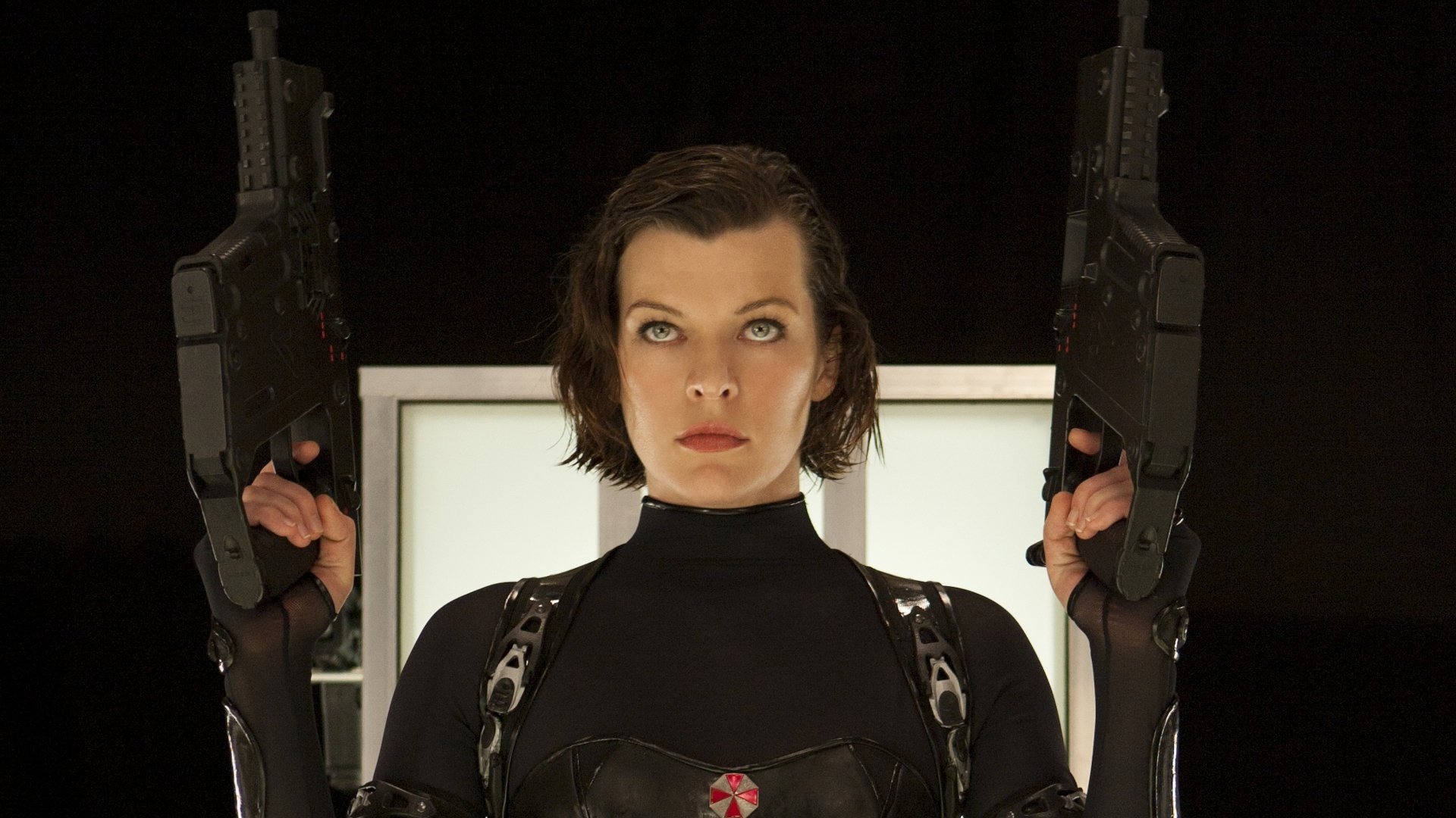 Resident Evil: Retribution HD Movie Wallpaper – Iconic Action Scene