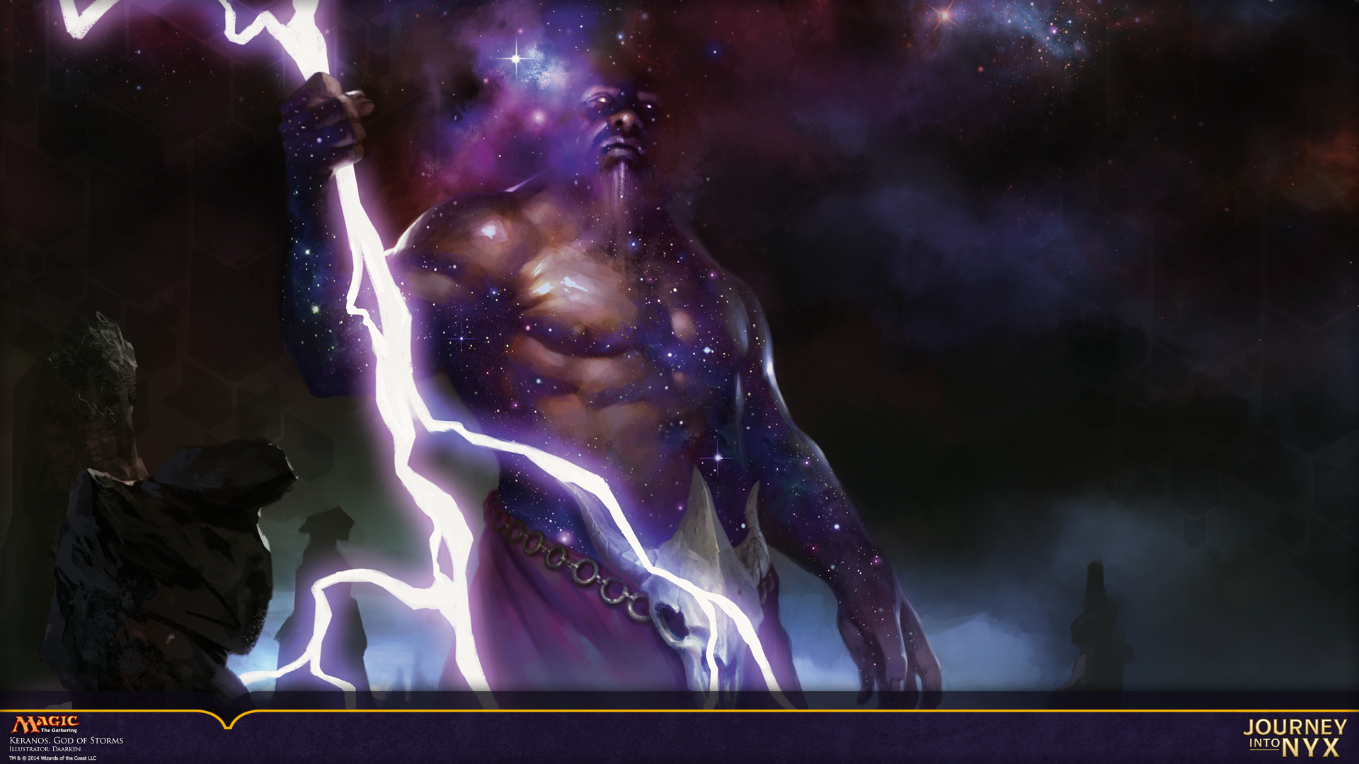 Cosmic Power: HD Wallpaper Inspired by Magic: The Gathering by Daarken