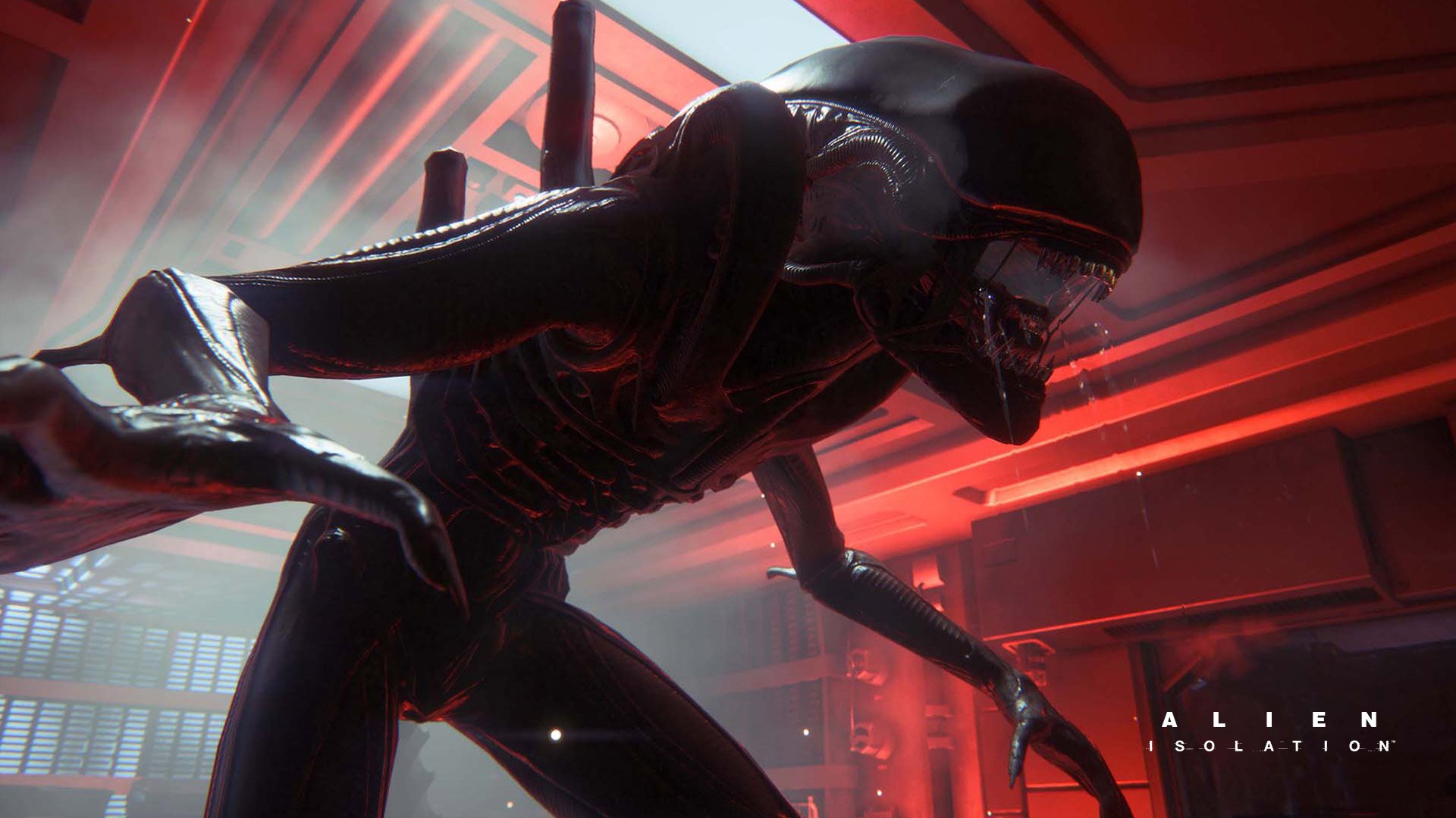 Alien: Isolation HD Wallpaper – Intense Video Game Suspense Unleashed