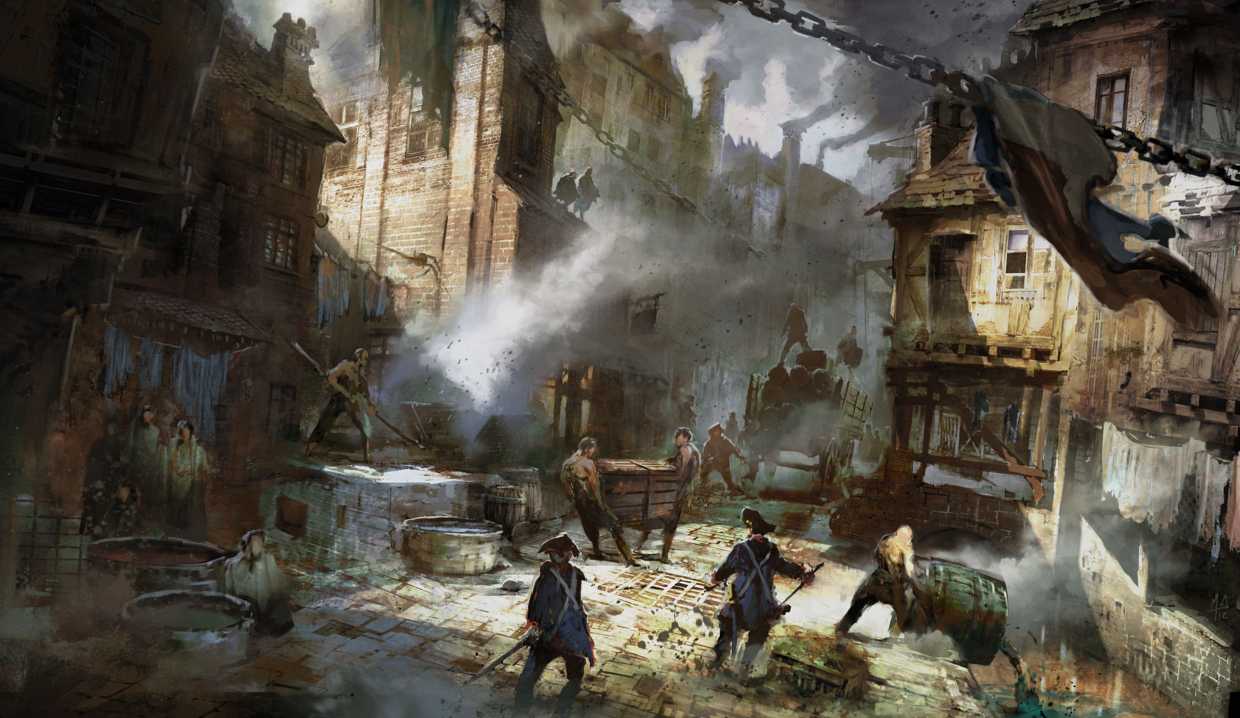 Download Video Game Assassin's Creed: Unity 4k Ultra HD Wallpaper