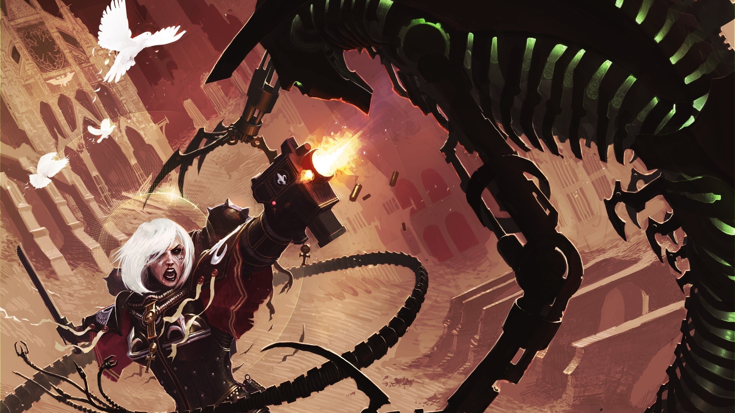 Epic Warhammer 40K Battle: Free HD Video Game Wallpaper Download