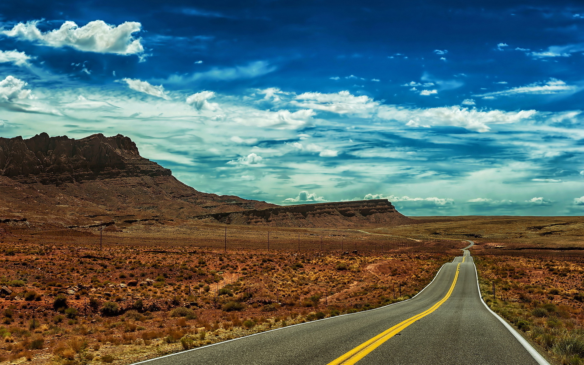 Download Man Made Road HD Wallpaper