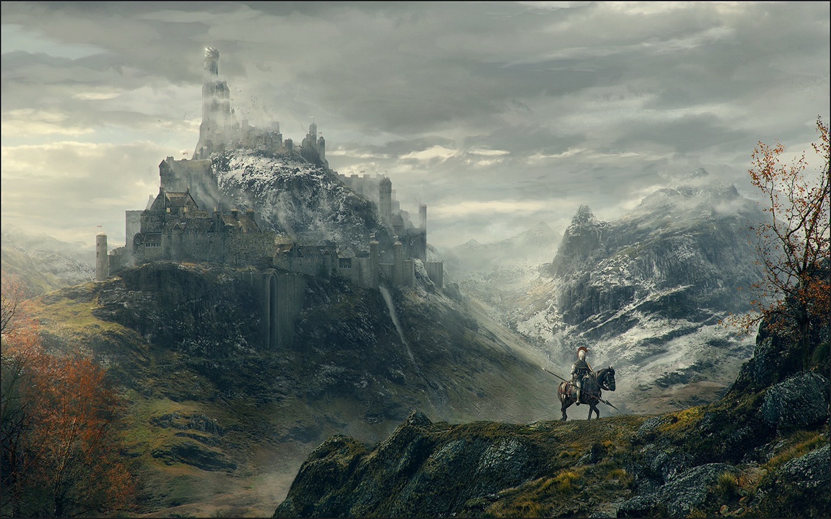 Download Fantasy Castle Wallpaper