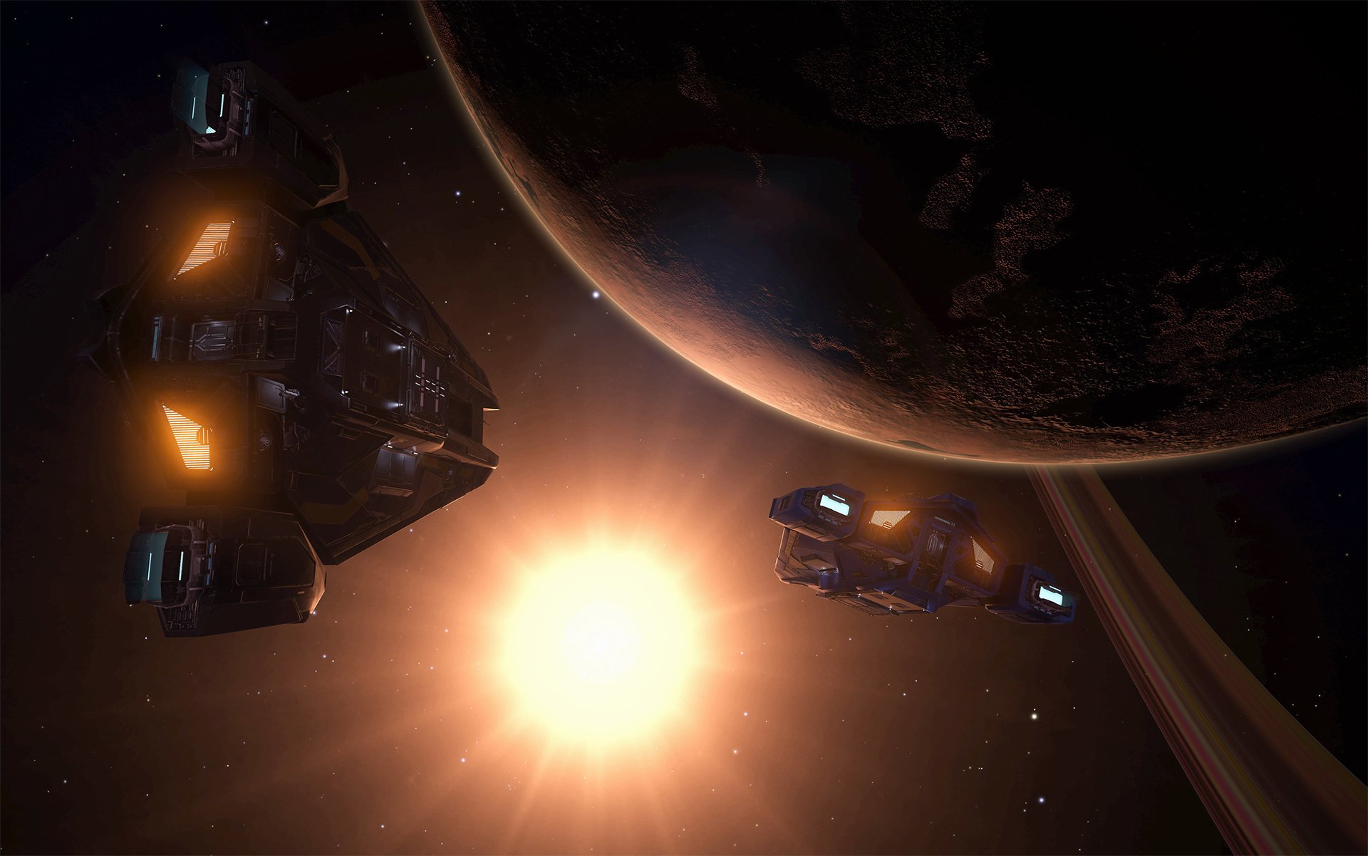 Elite: Dangerous HD Wallpaper – Epic Space Adventure in Stunning Detail