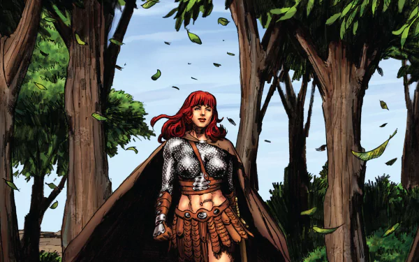 Download Comic Red Sonja 4k Ultra HD Wallpaper