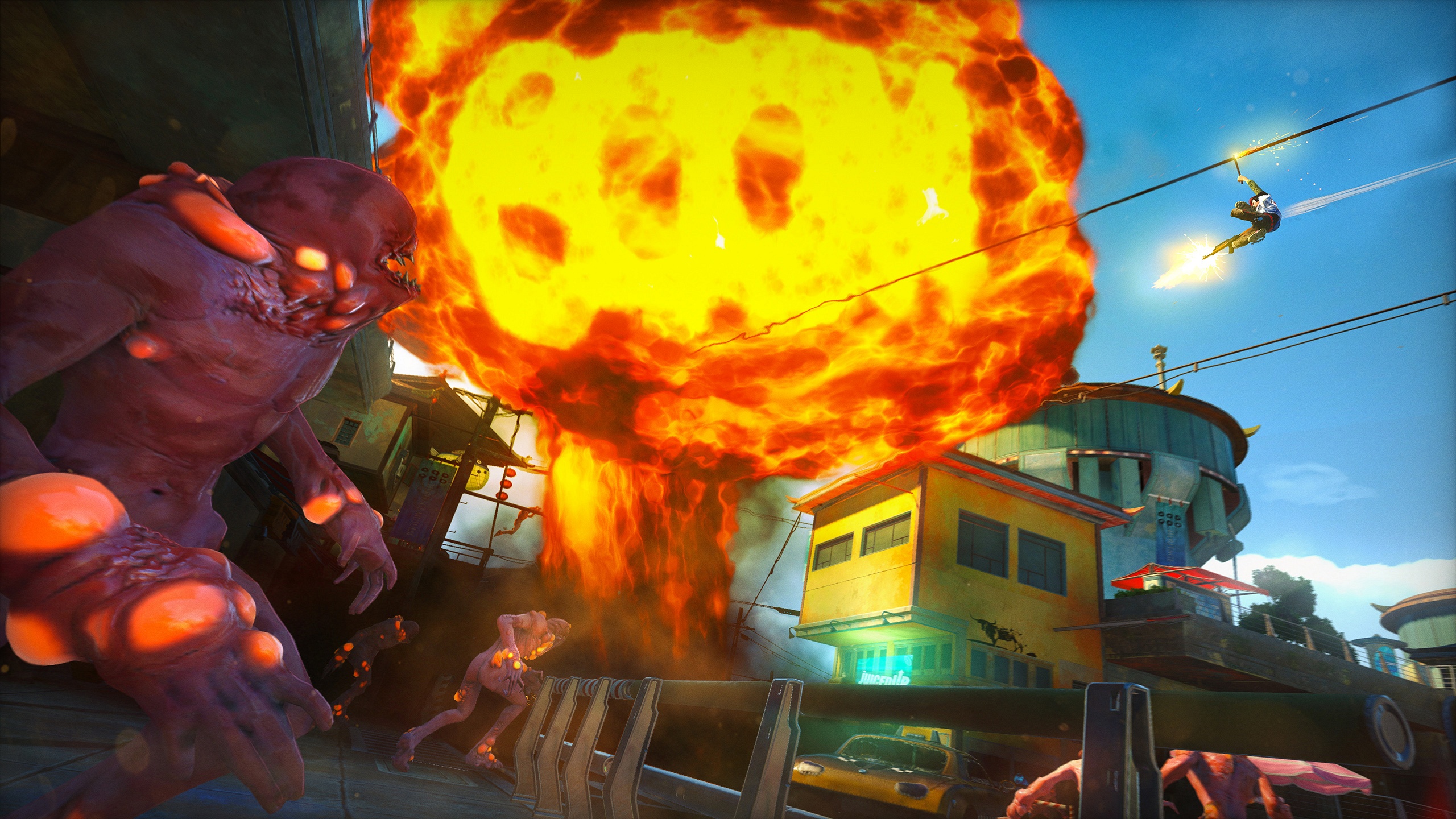 Download Video Game Sunset Overdrive HD Wallpaper