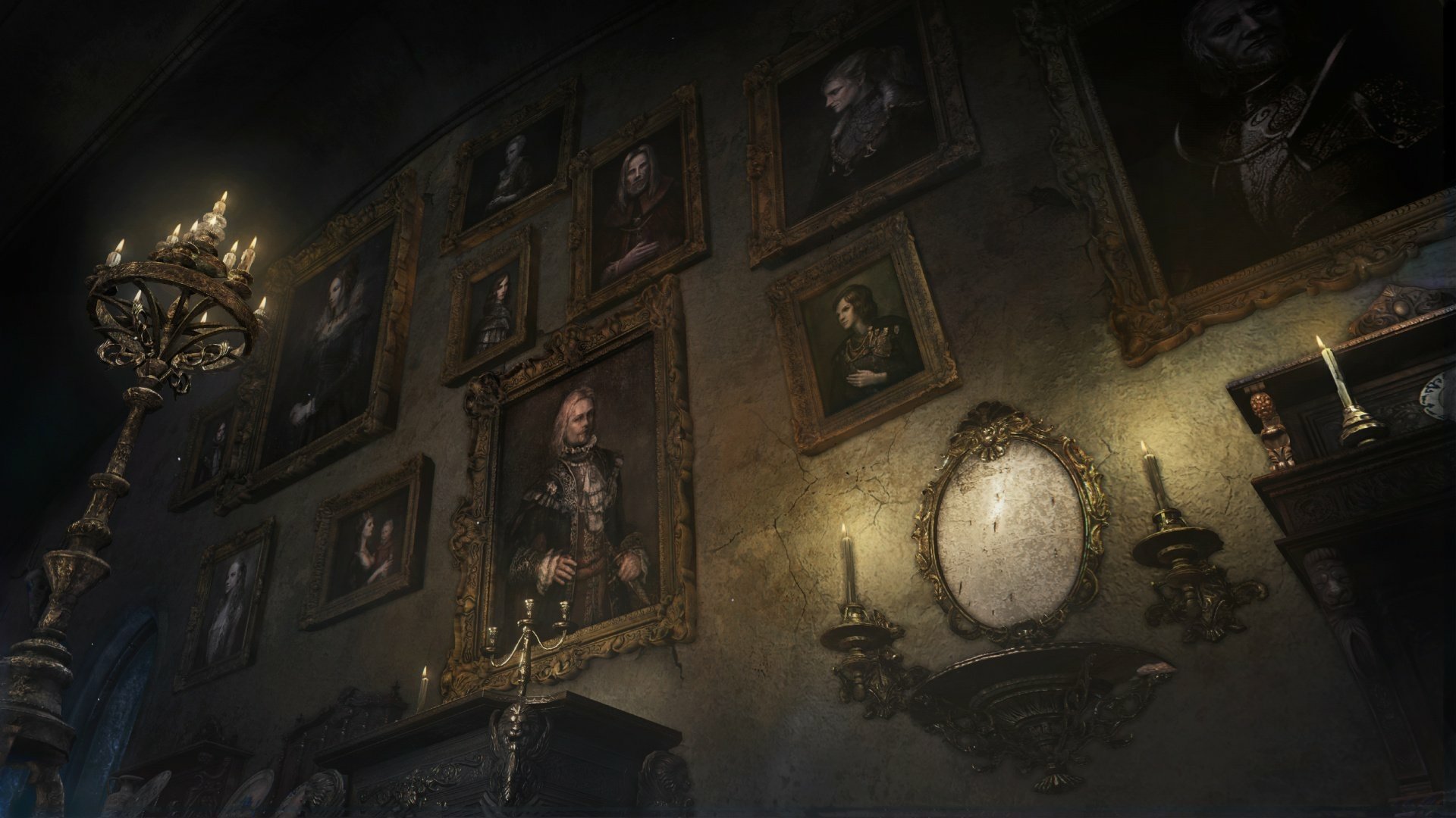 Bloodborne HD Wallpaper: Dark Elegance of Yharnam’s Haunted Gallery