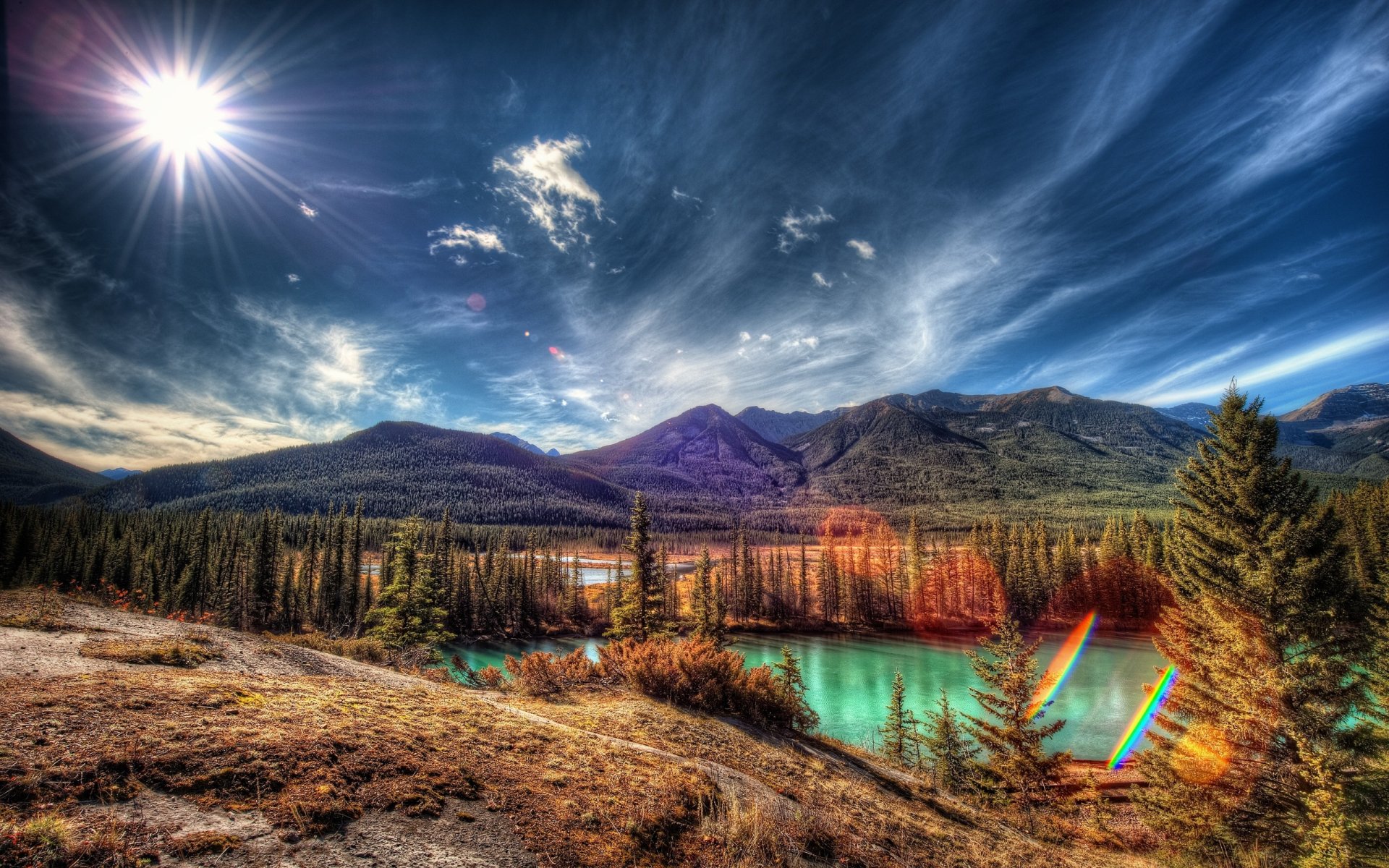 Download Nature River HD Wallpaper