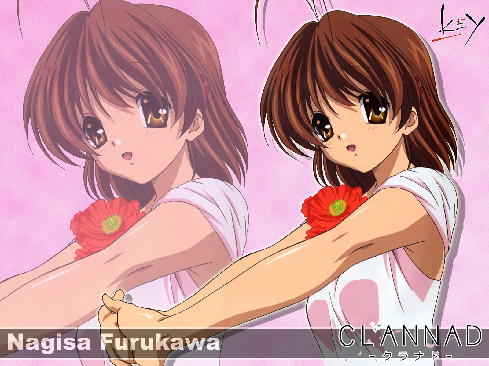Download Nagisa Furukawa Anime Clannad Wallpaper