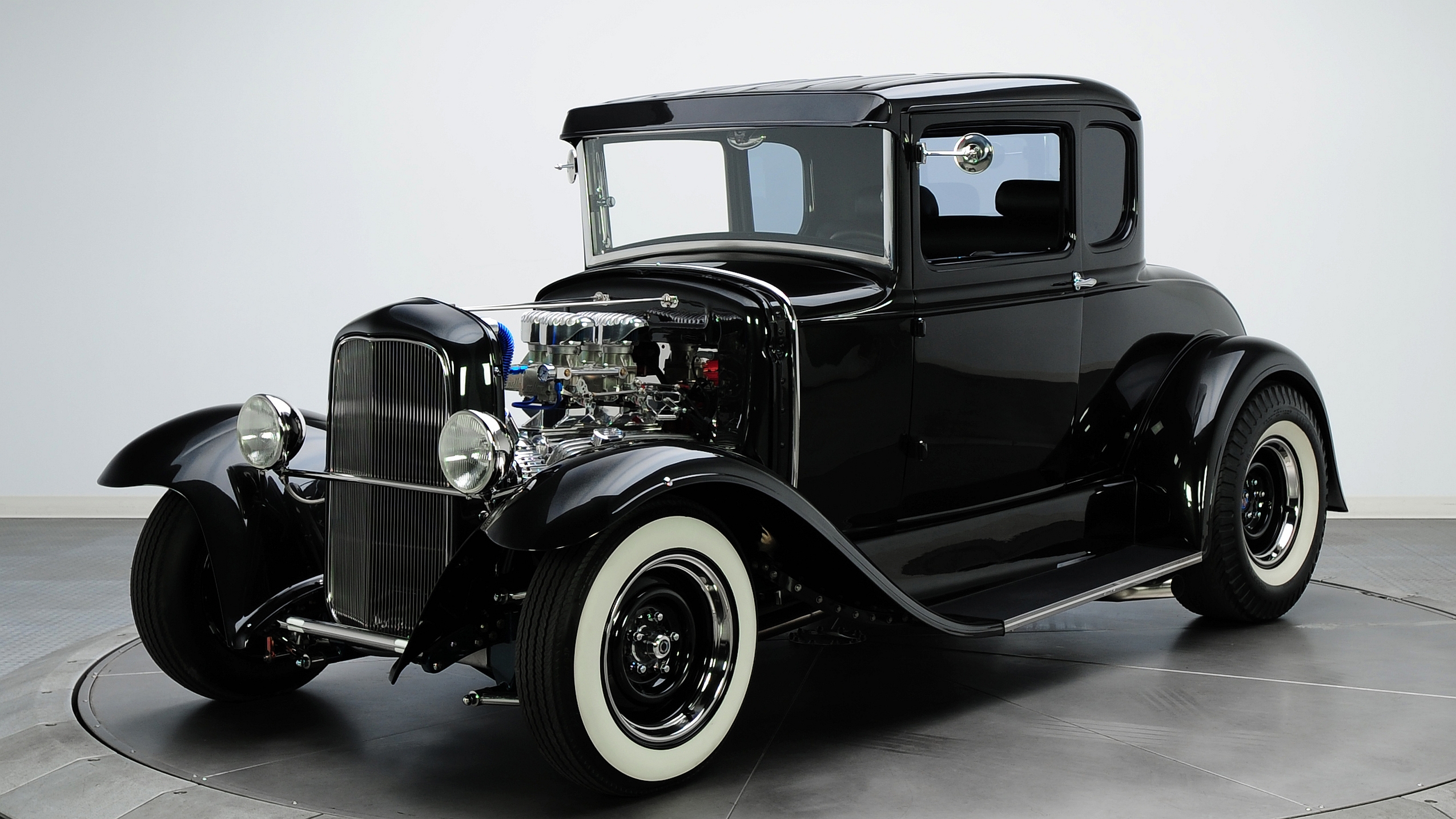 Download Black Car Car Vehicle Ford HD Wallpaper