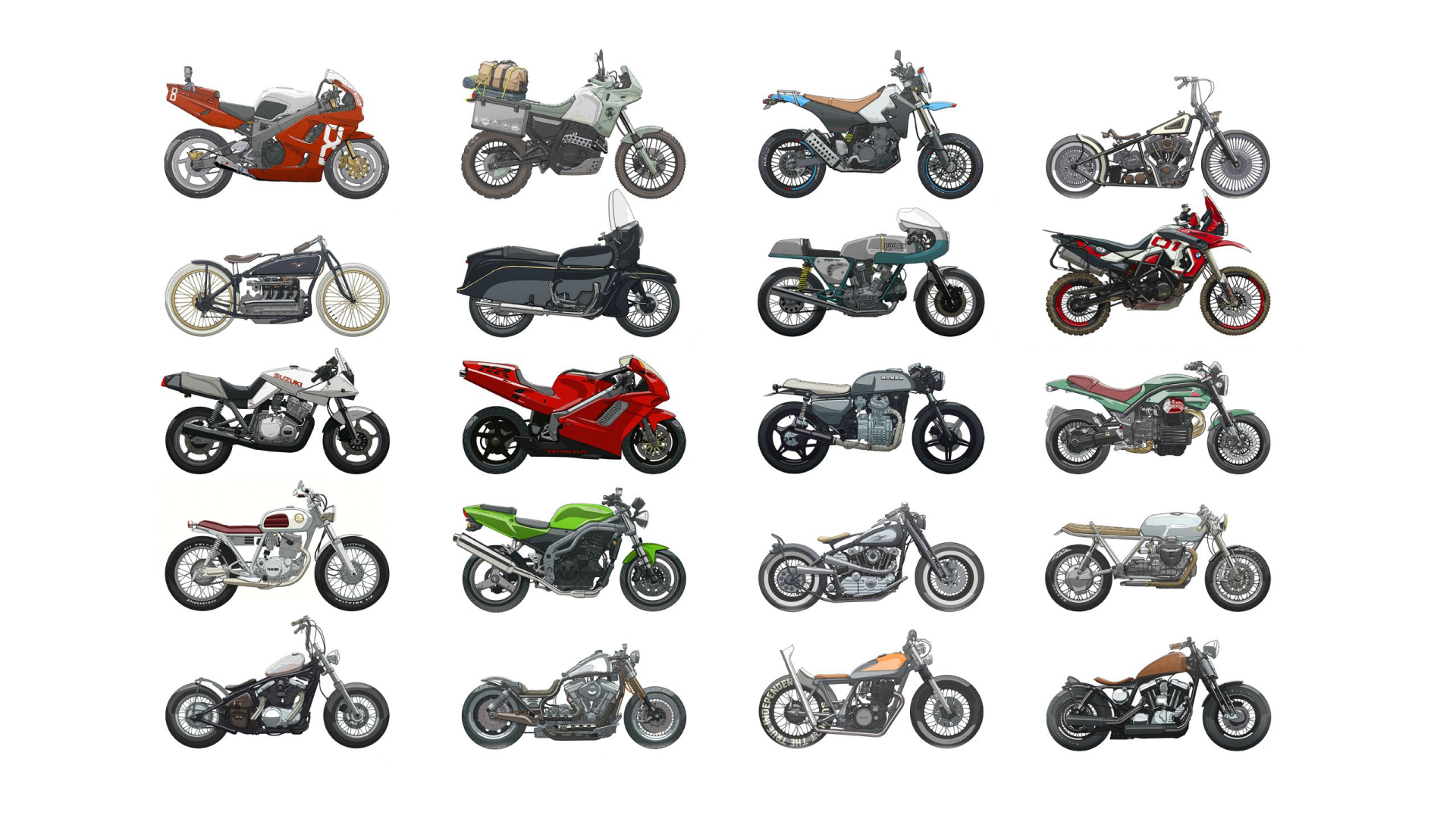 Download Vehicle Motorcycle Two-wheelers HD Wallpaper