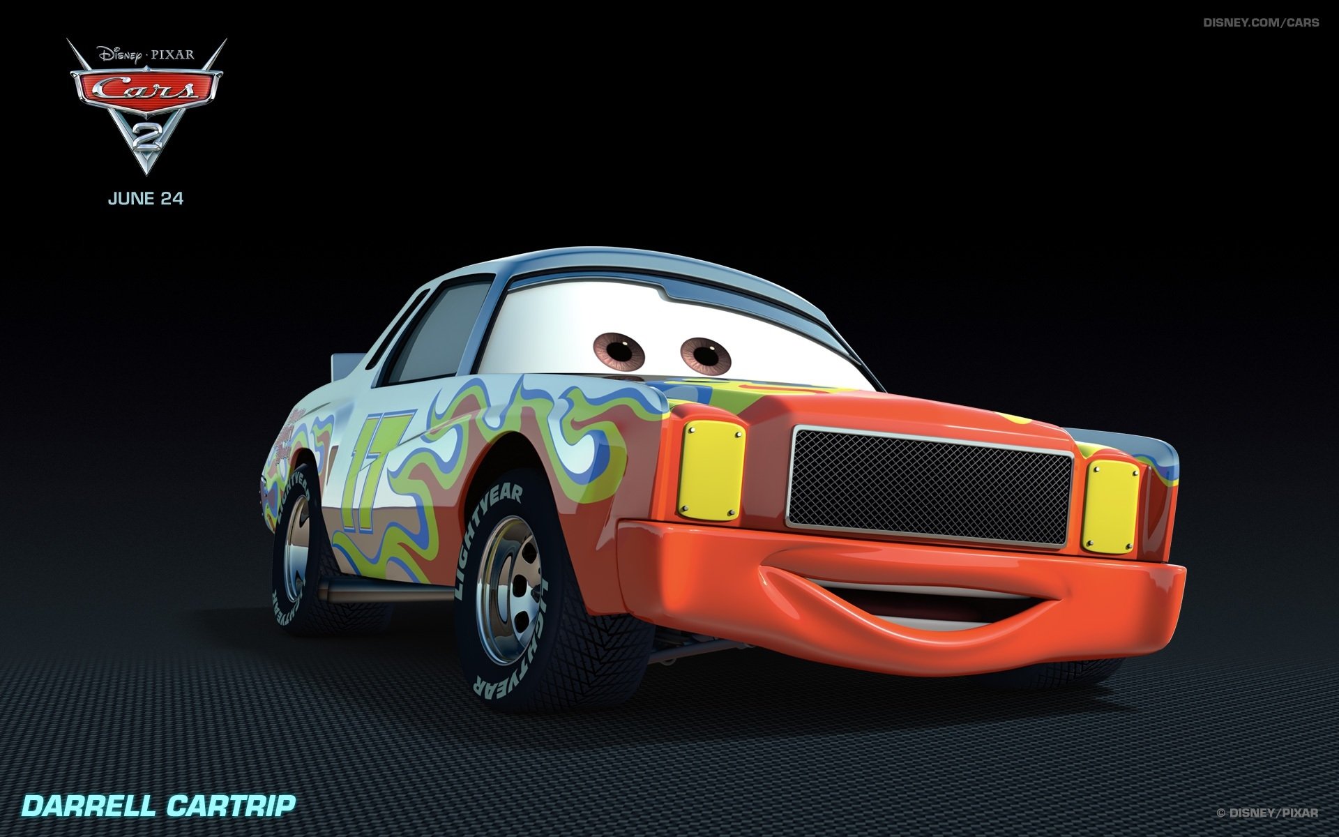 Darrell Cartrip HD Wallpaper - Pixar’s Cars 2 Classic Disney Ride