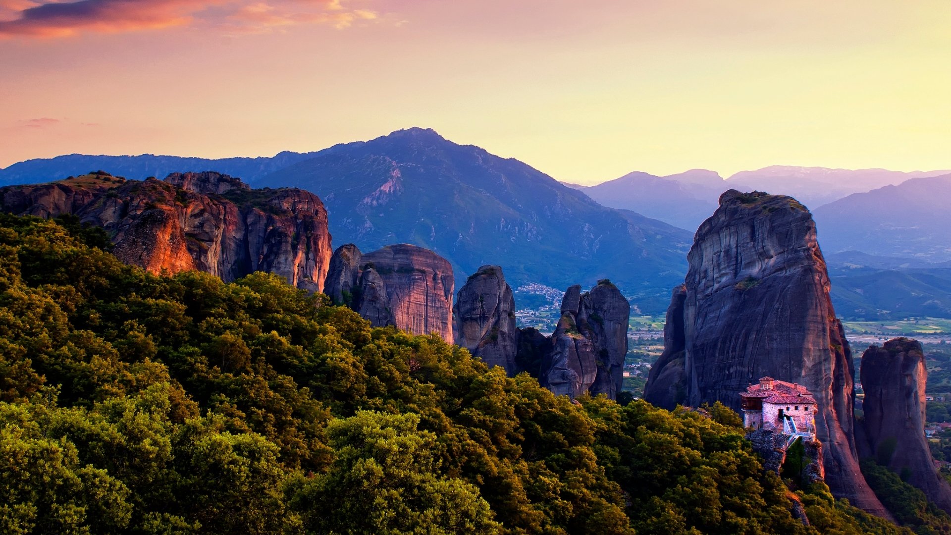 Download Religious Meteora HD Wallpaper
