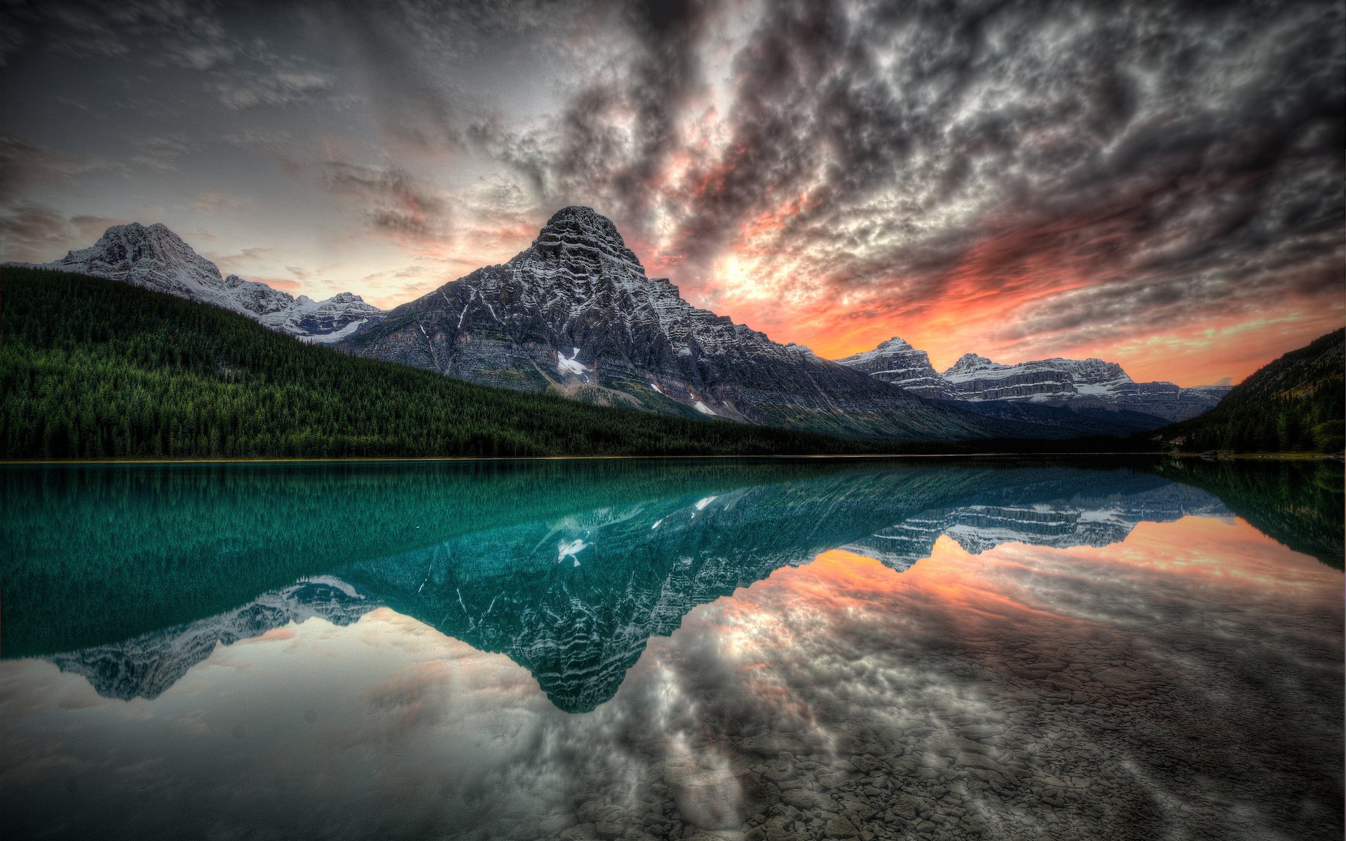 Download Nature Reflection HD Wallpaper