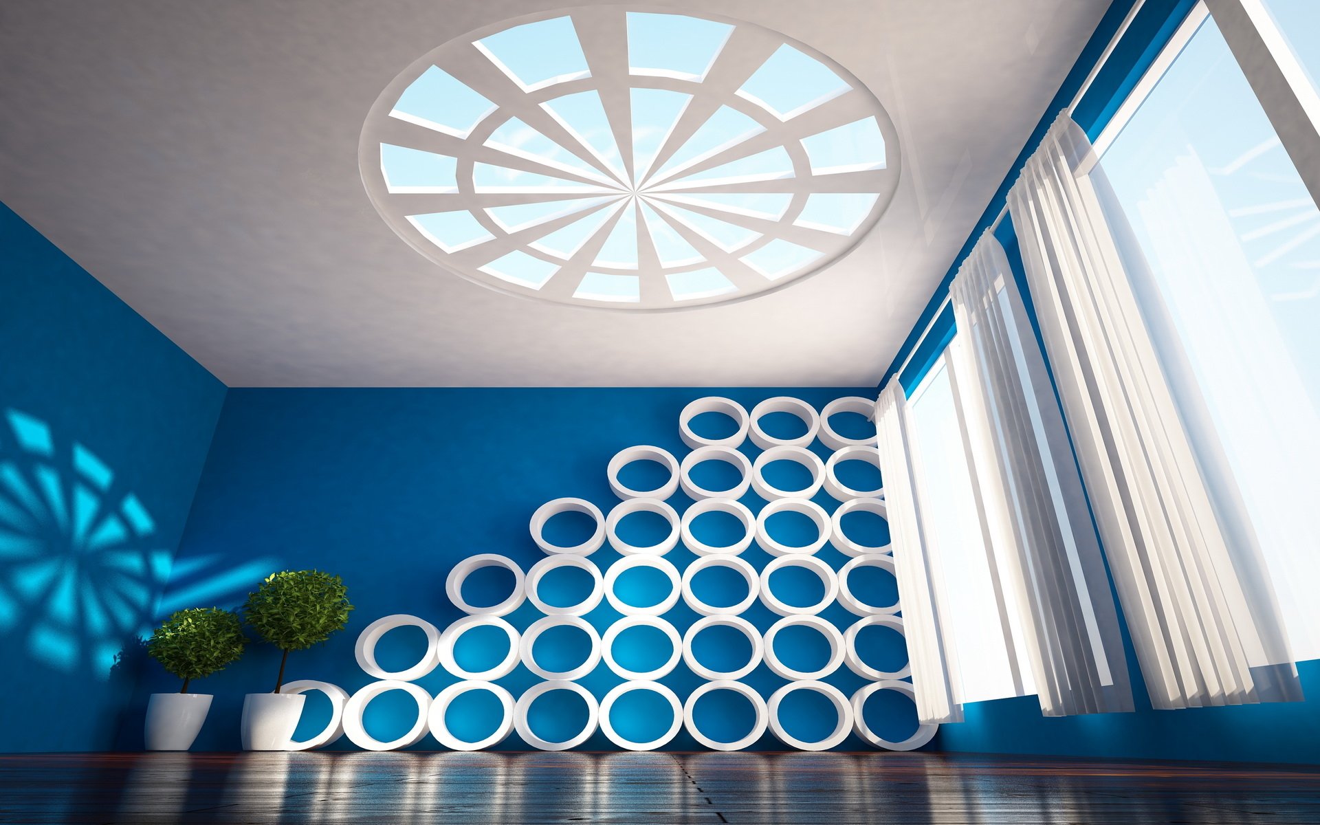 Download Man Made Room HD Wallpaper