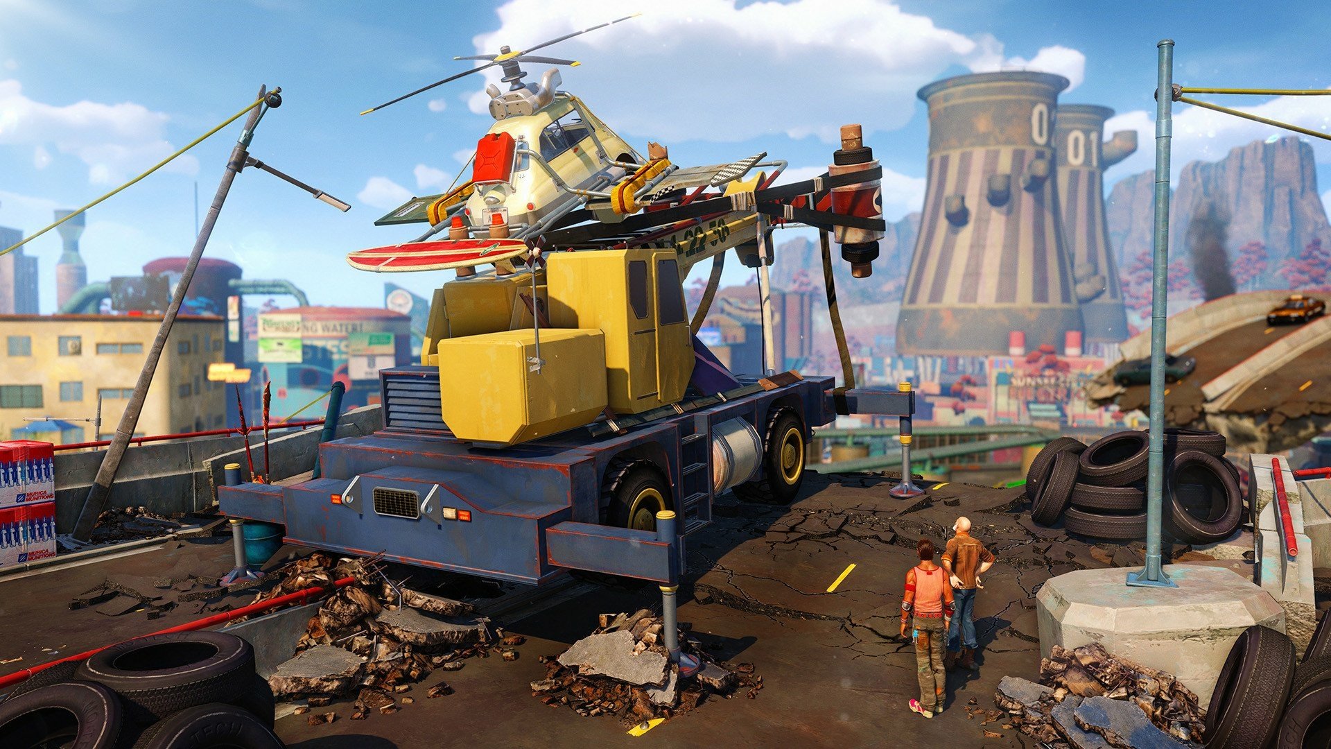 Download Video Game Sunset Overdrive HD Wallpaper