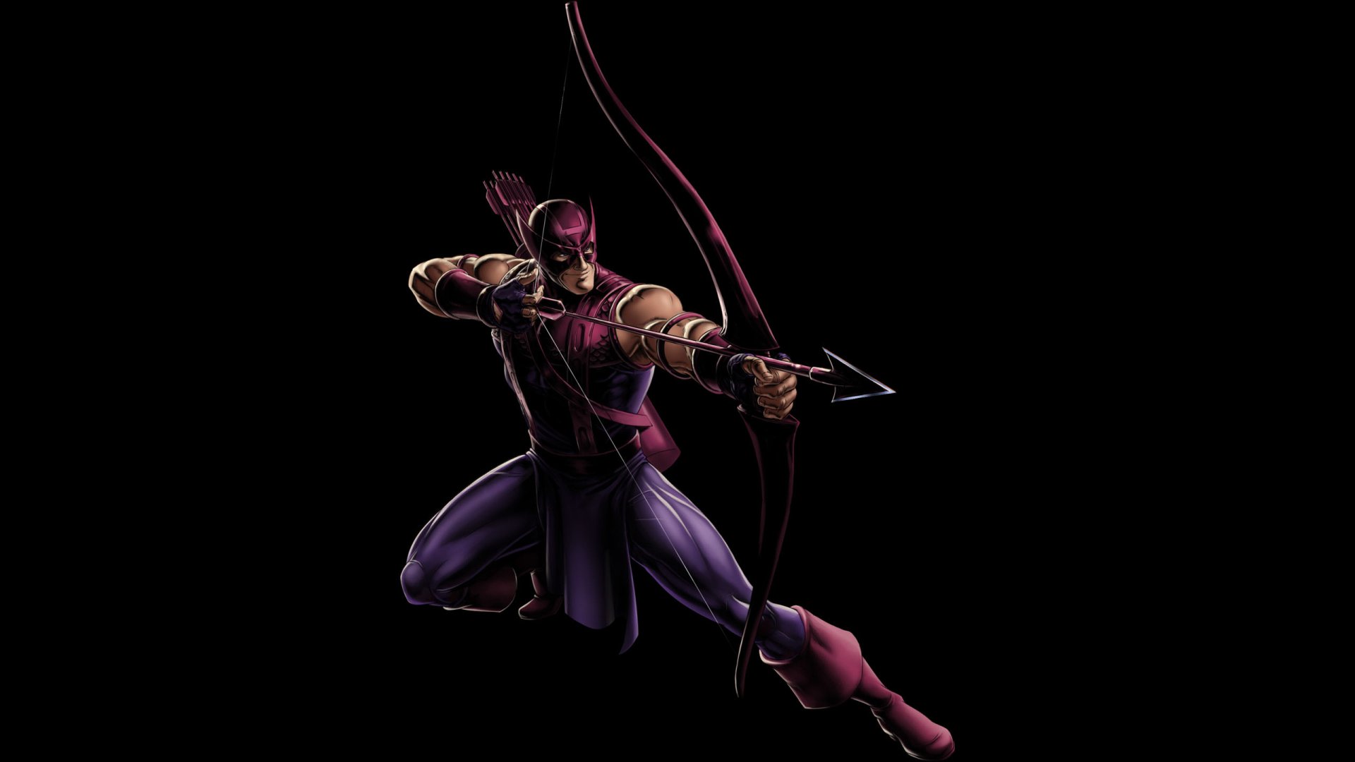 Hawkeye HD Comic Wallpaper: Clint Barton in Action