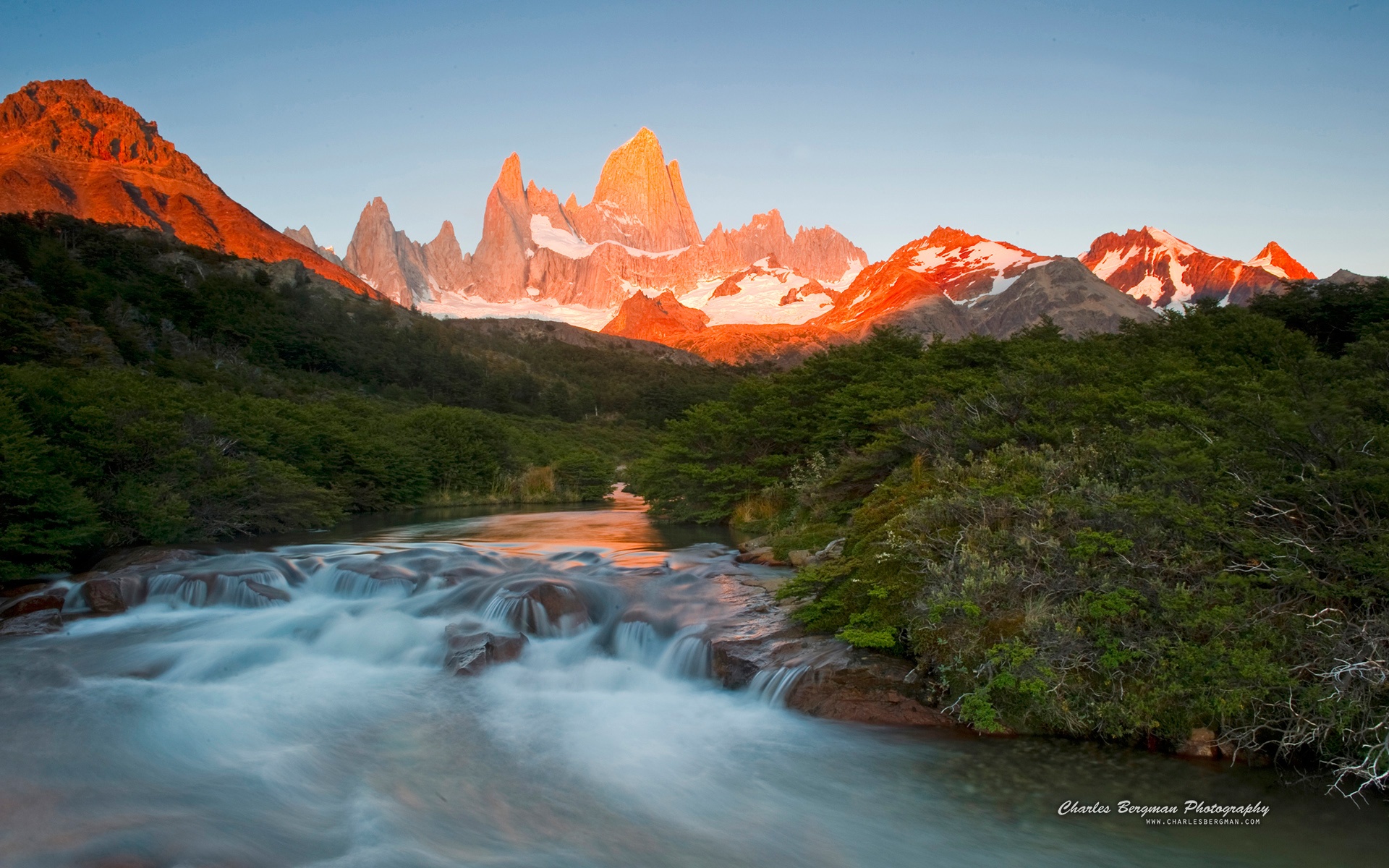 Download Forest Nature River HD Wallpaper by Charles Bergman