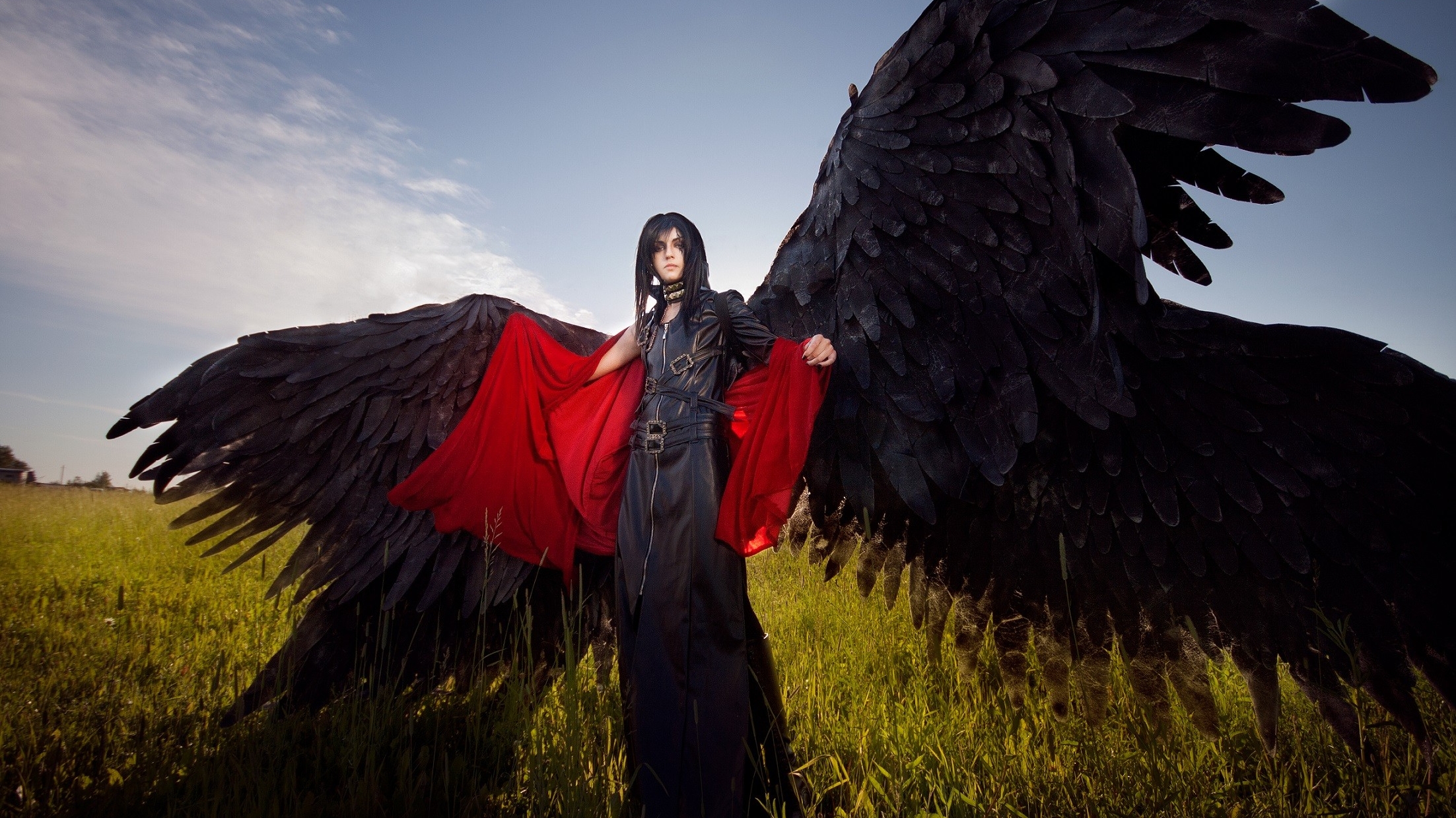 Dark Angel Woman Cosplay - Stunning HD Wallpaper by GeshaPetrovich