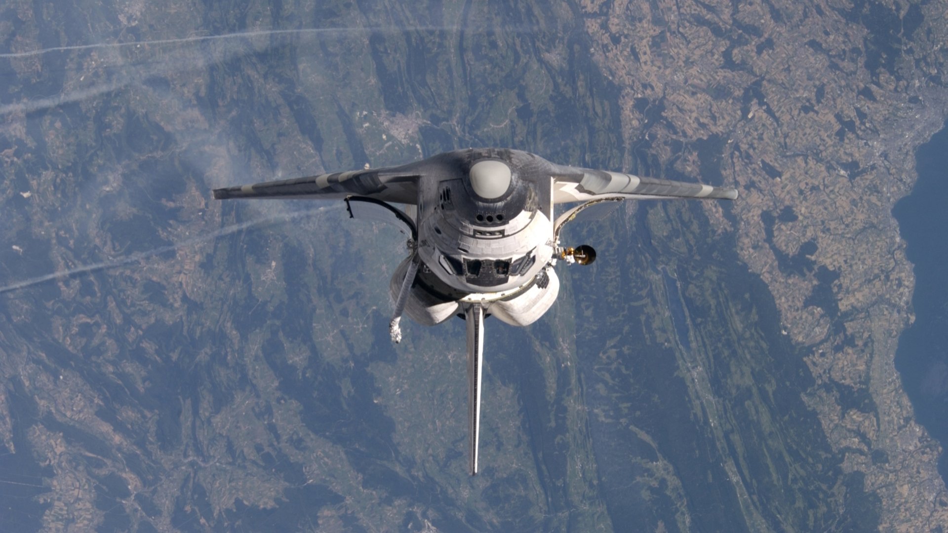 Orbital Shuttle HD | Space Shuttle Wallpaper | Orbiter Over Earth ...